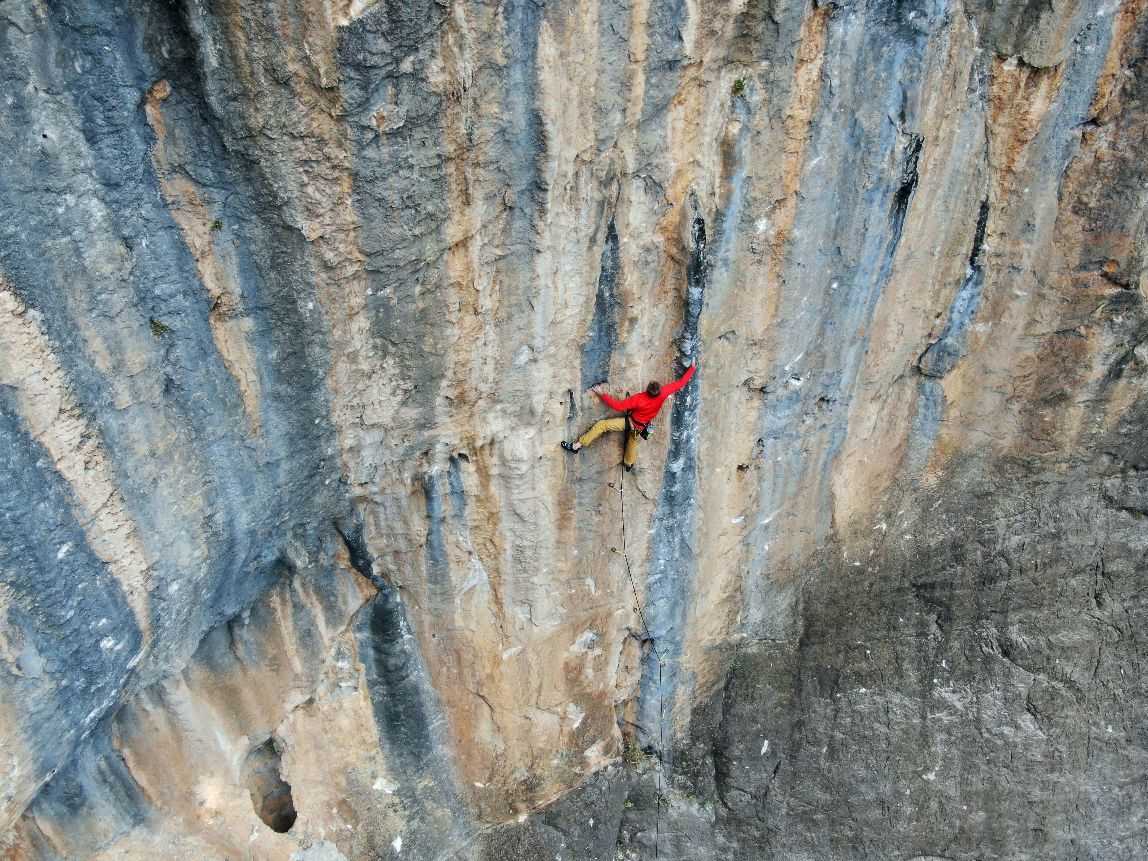 A Man Rock Climbing · Free Stock Photo