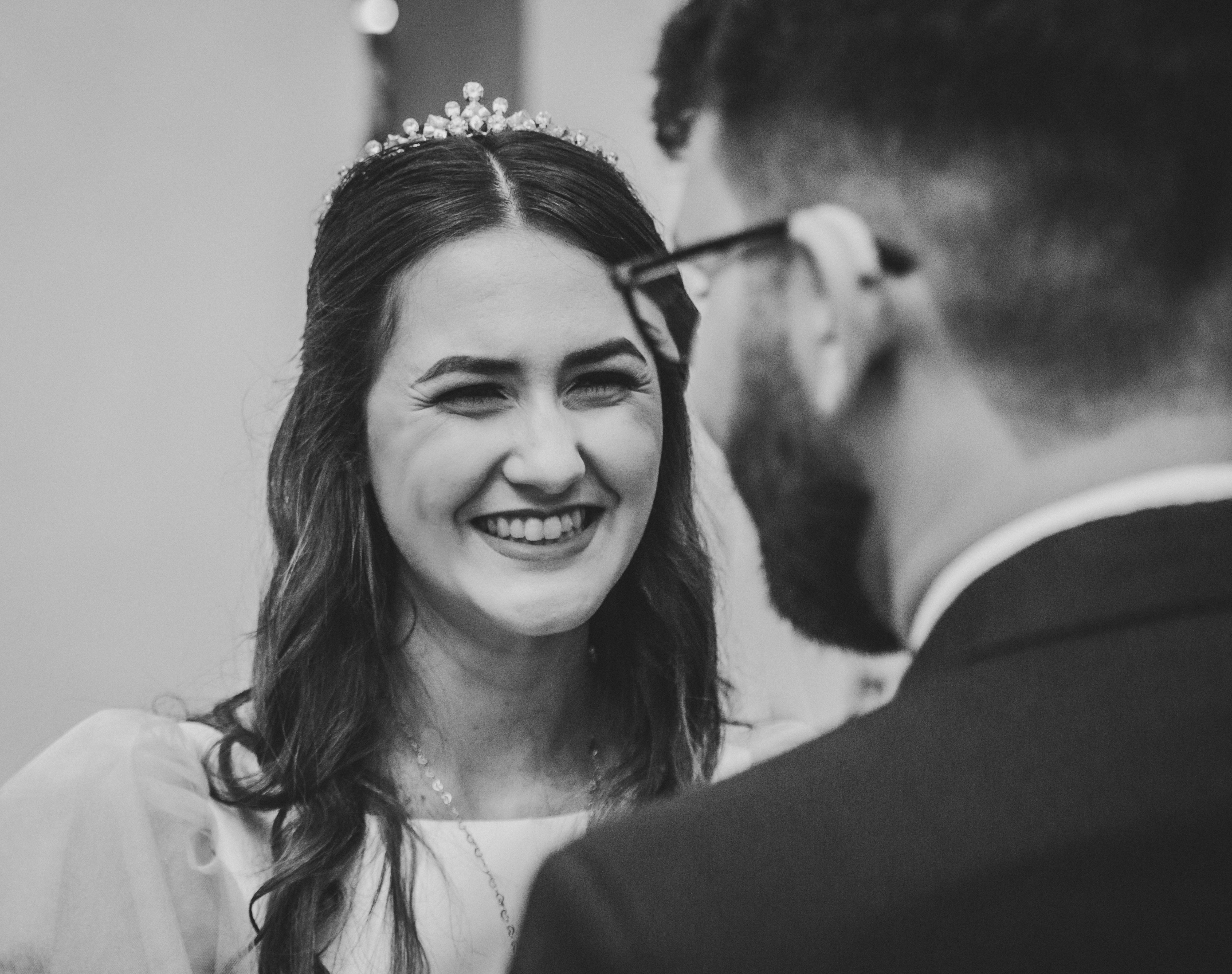The Bride and the Groom at the Wedding · Free Stock Photo