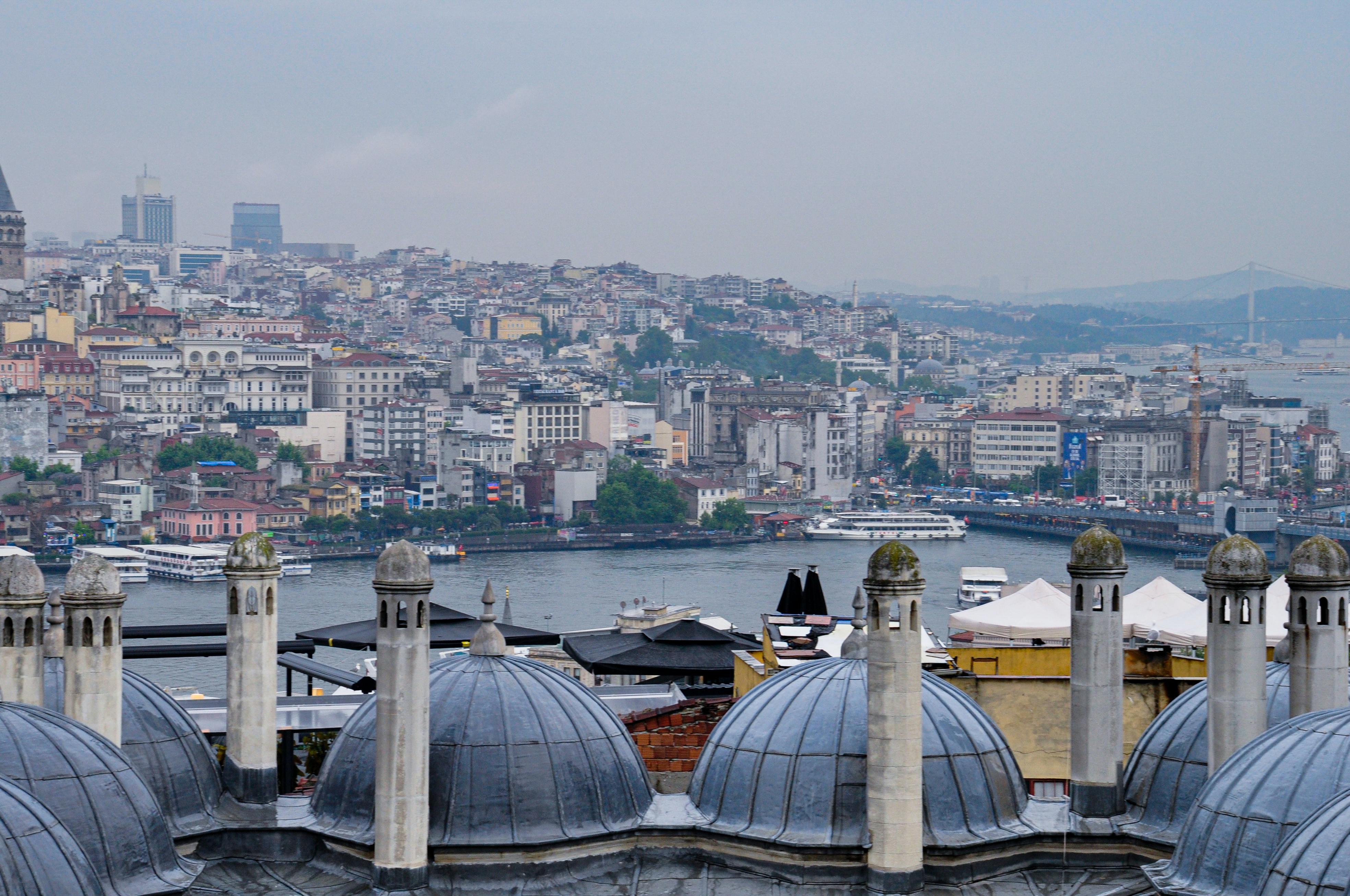 Aerial View of Suleymaniye Mosque · Free Stock Photo