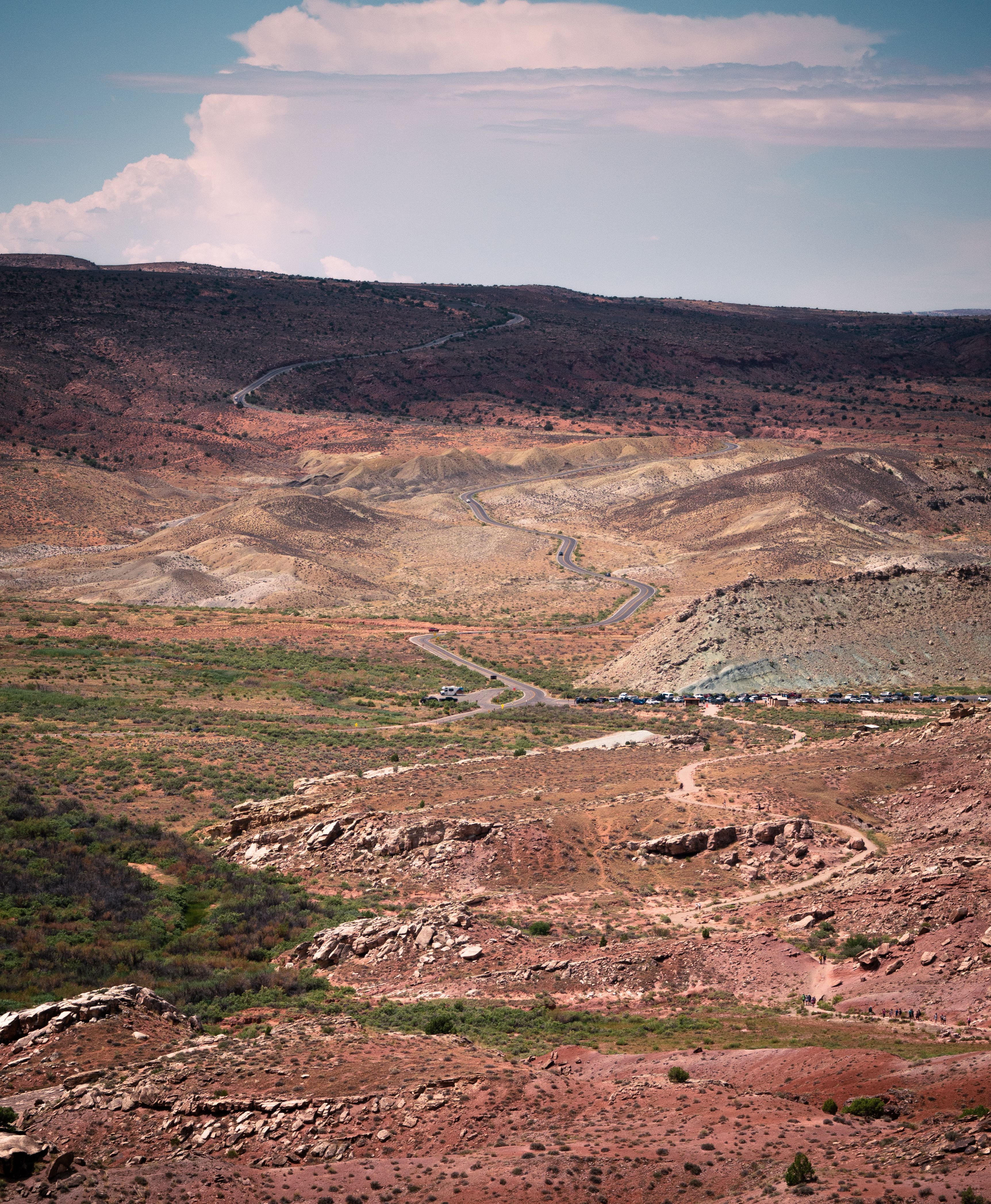 Drone Shot of Scrubland · Free Stock Photo