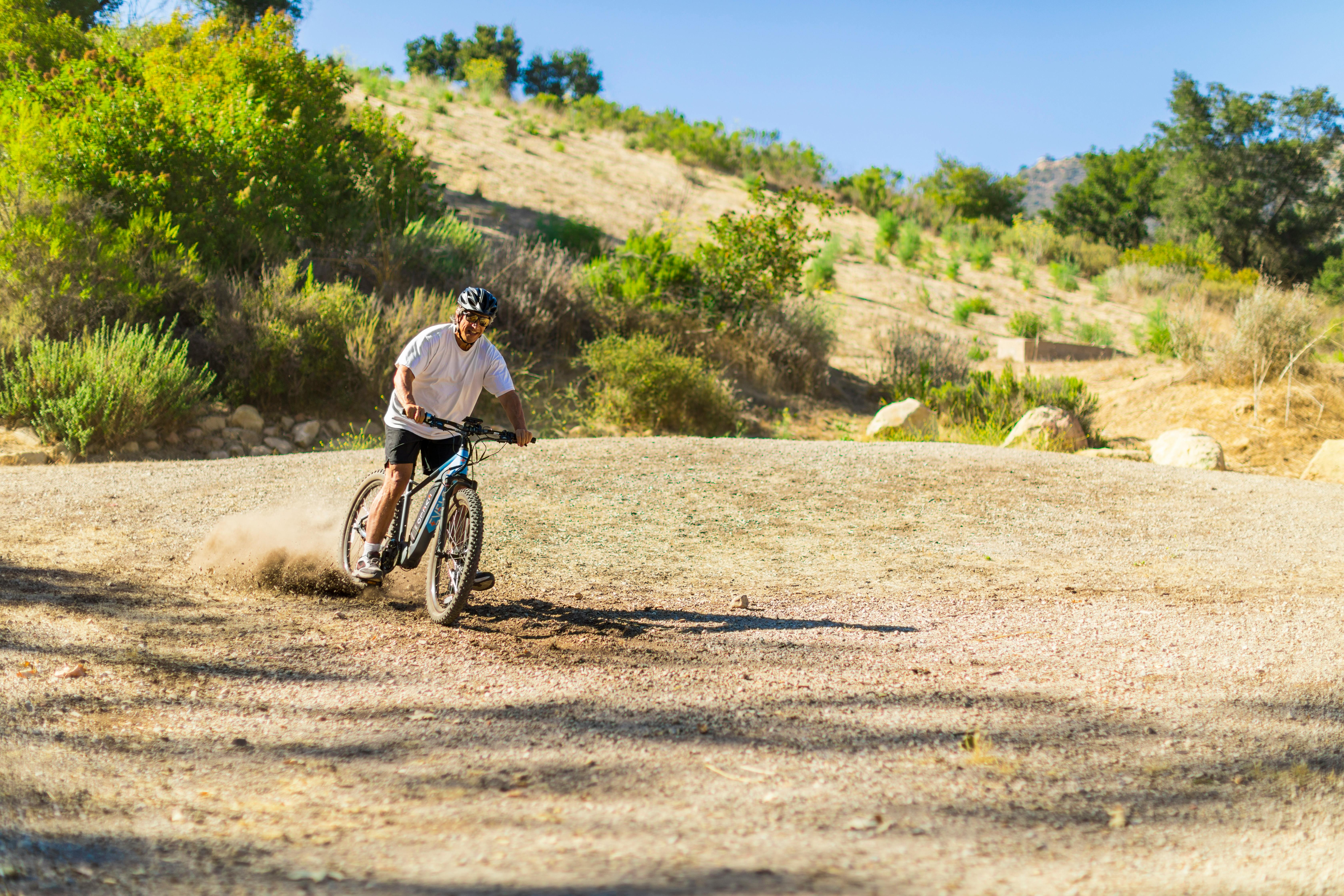 A Man Riding His Electric Bike · Free Stock Photo