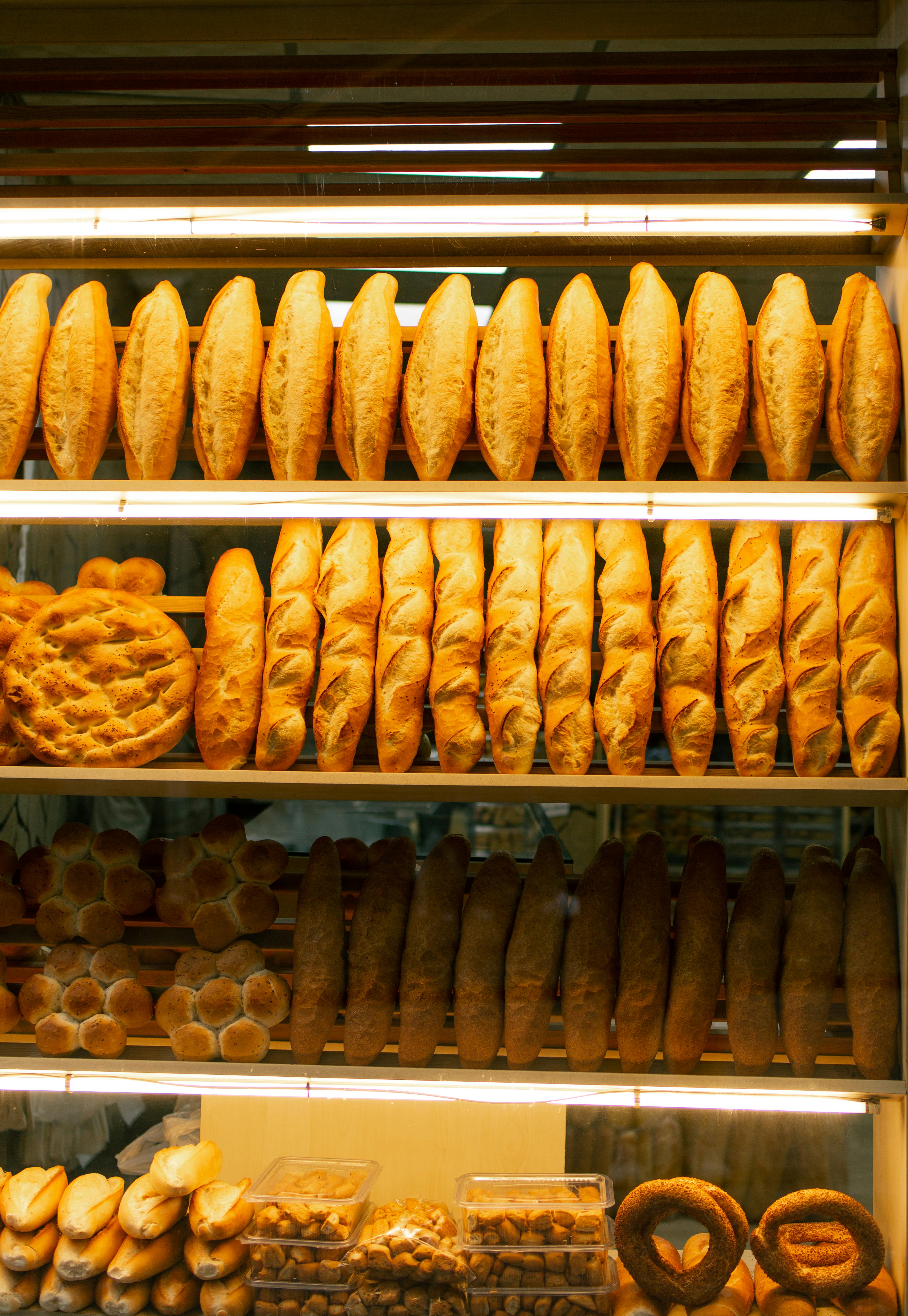 Breads In A Bakery · Free Stock Photo