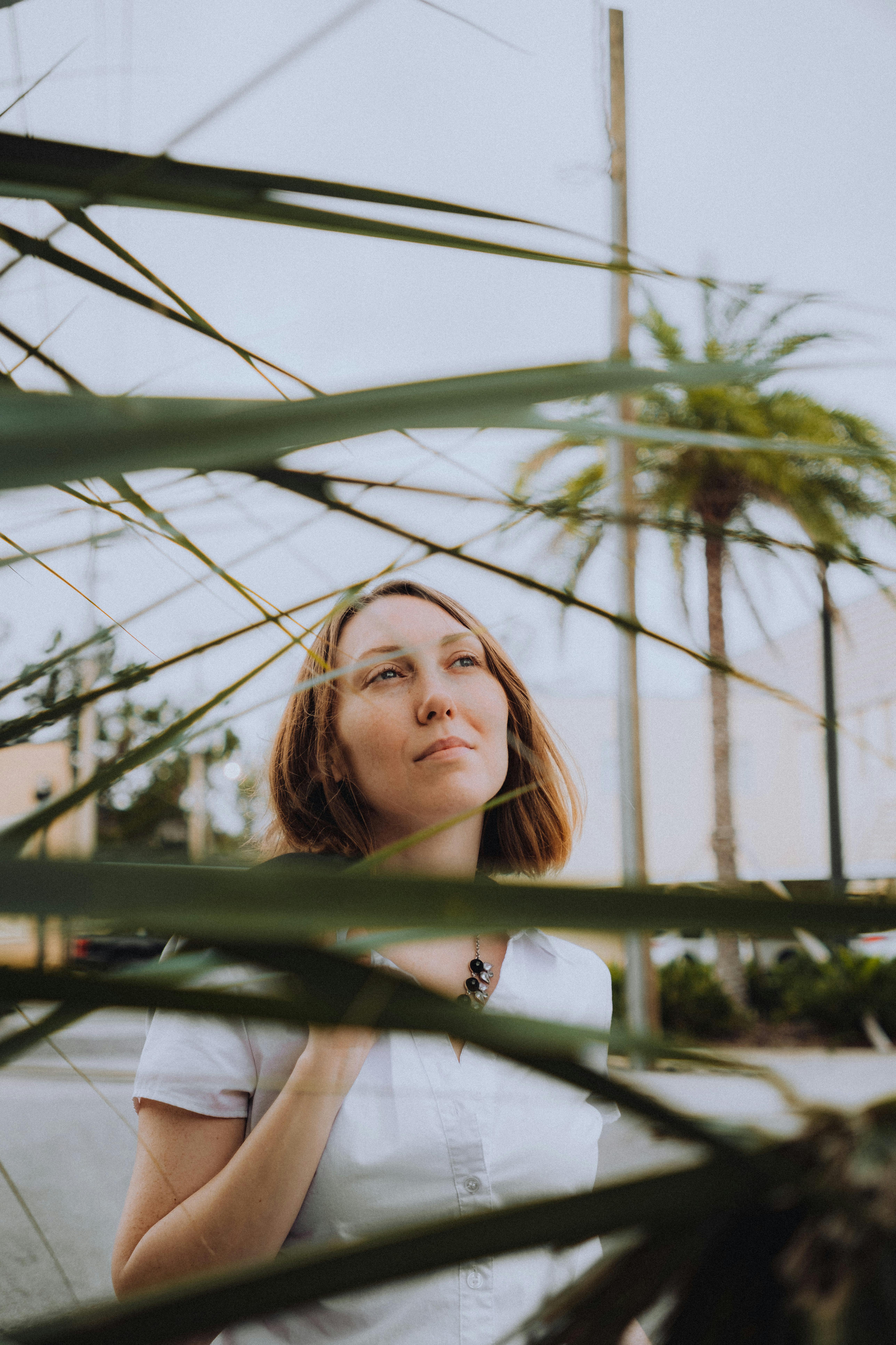 Portrait of Pensive Woman · Free Stock Photo