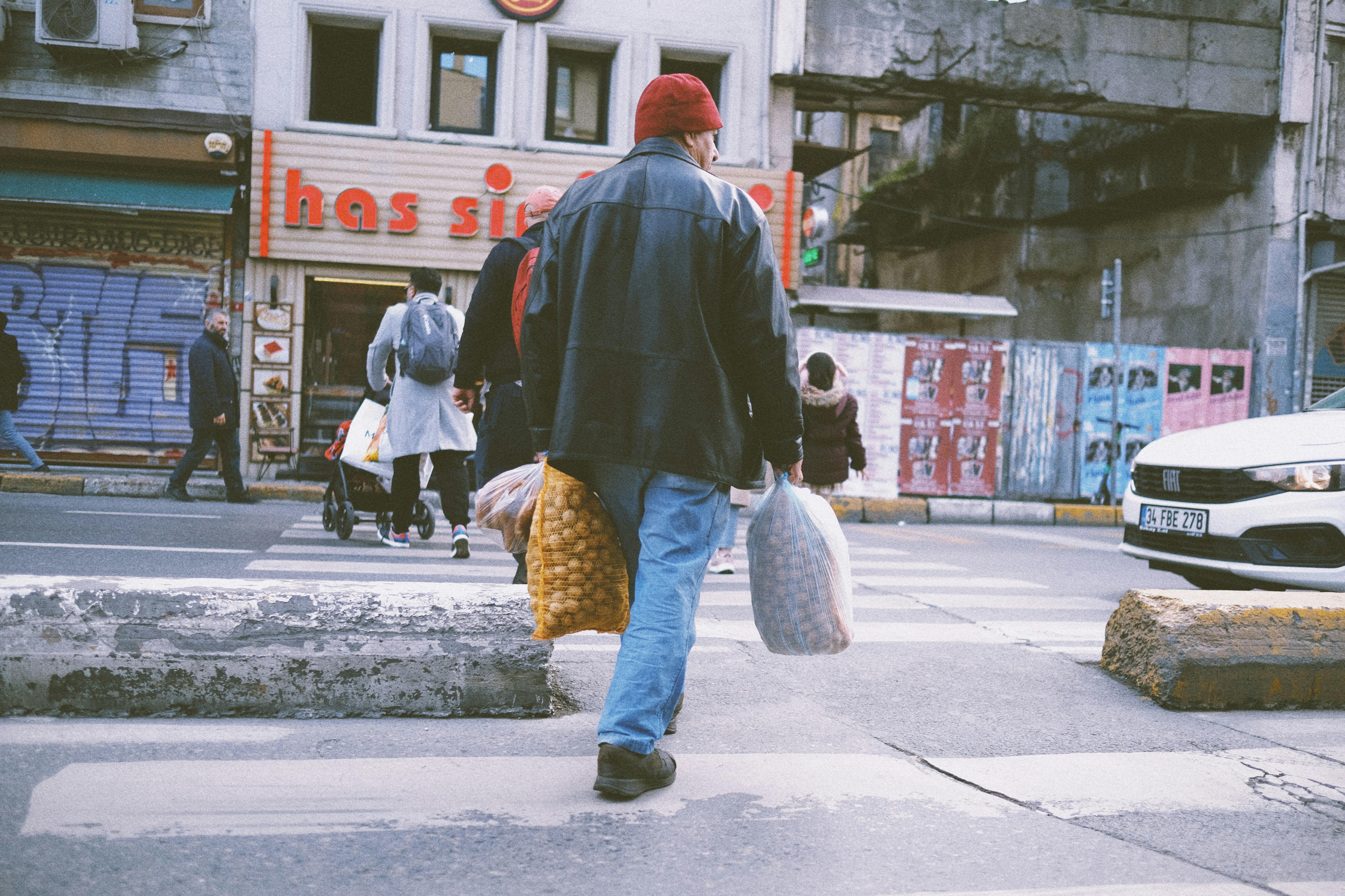 People Walking on Pedestrian Lane during Daytime · Free Stock Photo