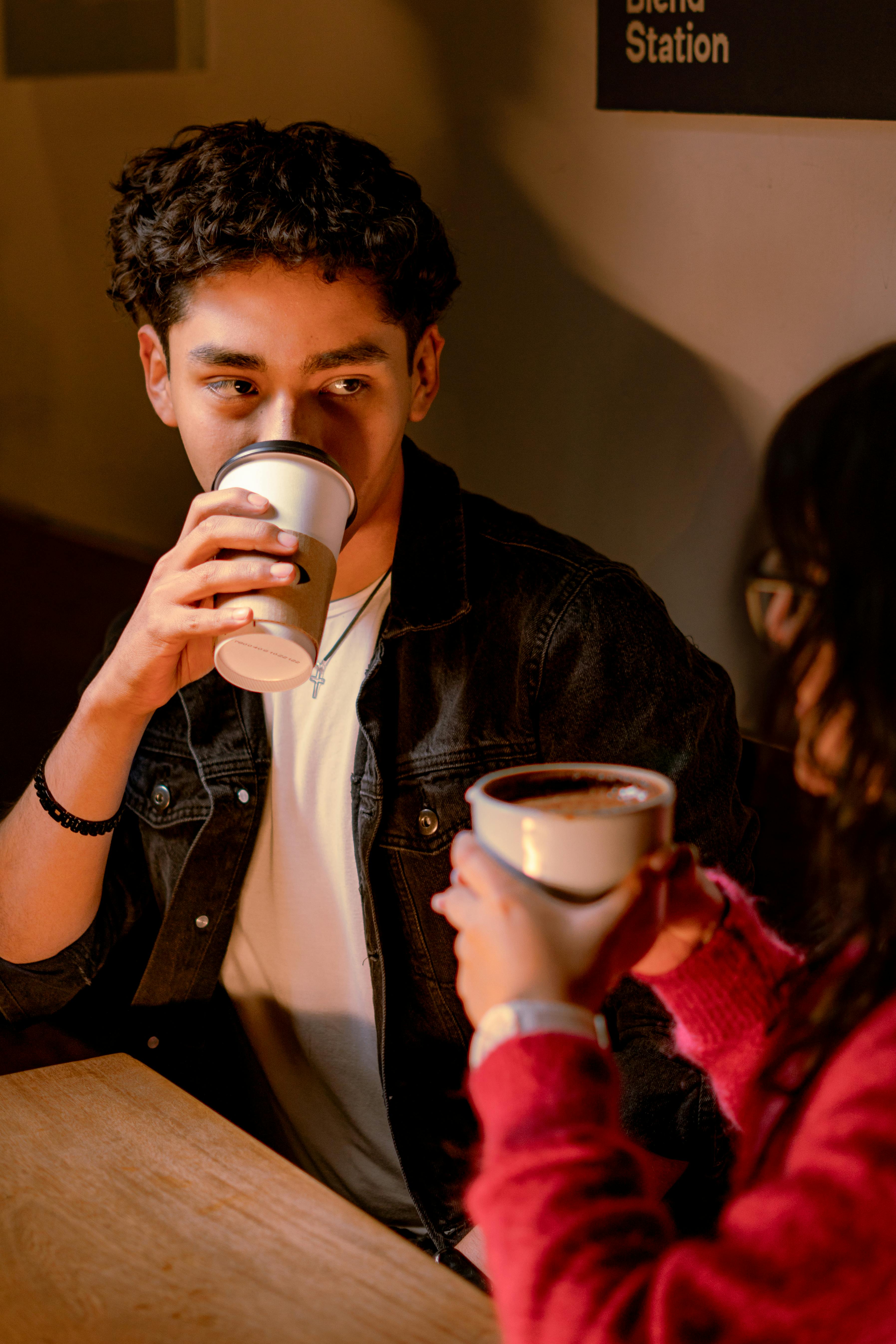 A Man Drinking Coffee · Free Stock Photo