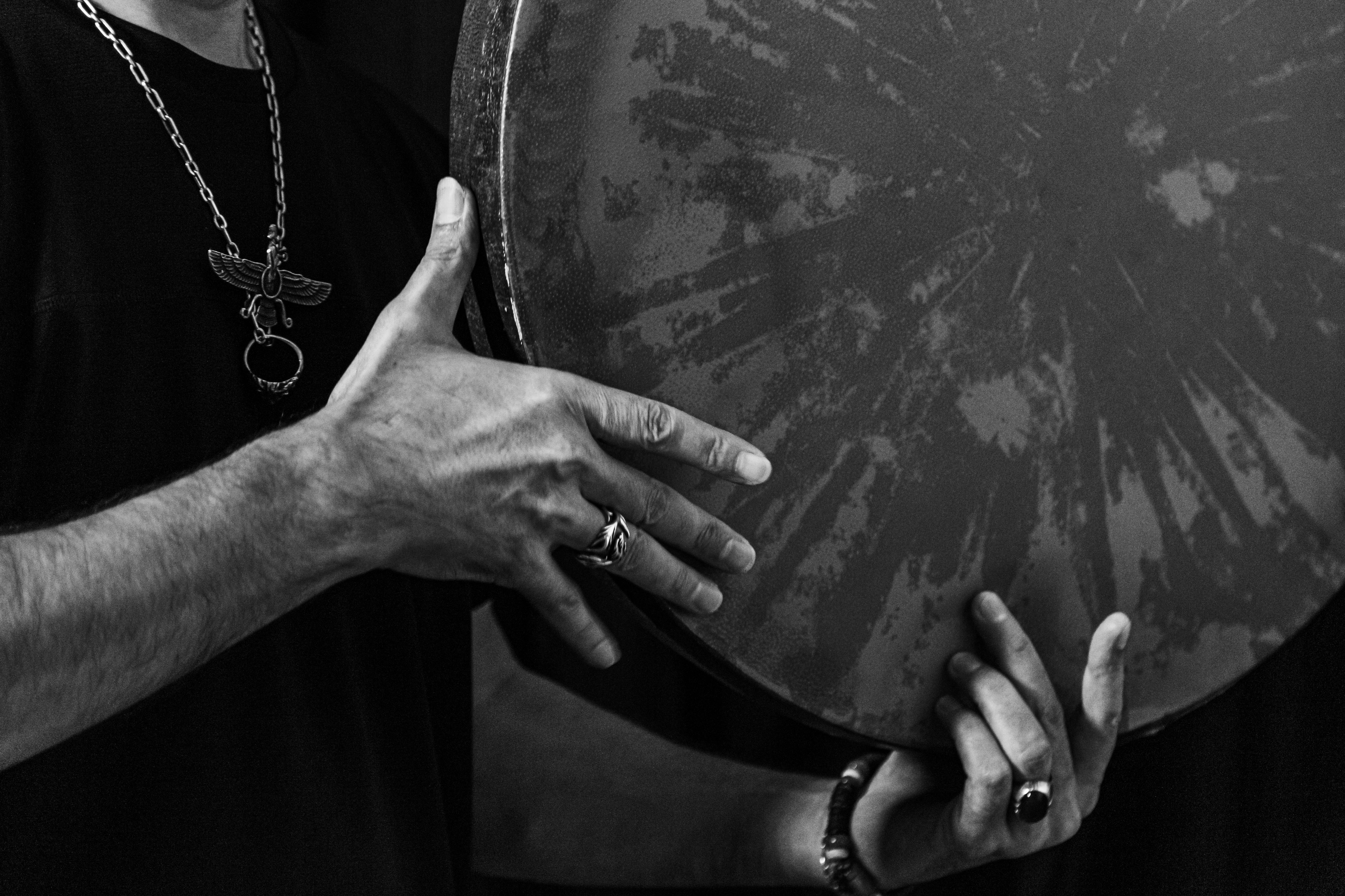 Person Playing Hand Drum · Free Stock Photo