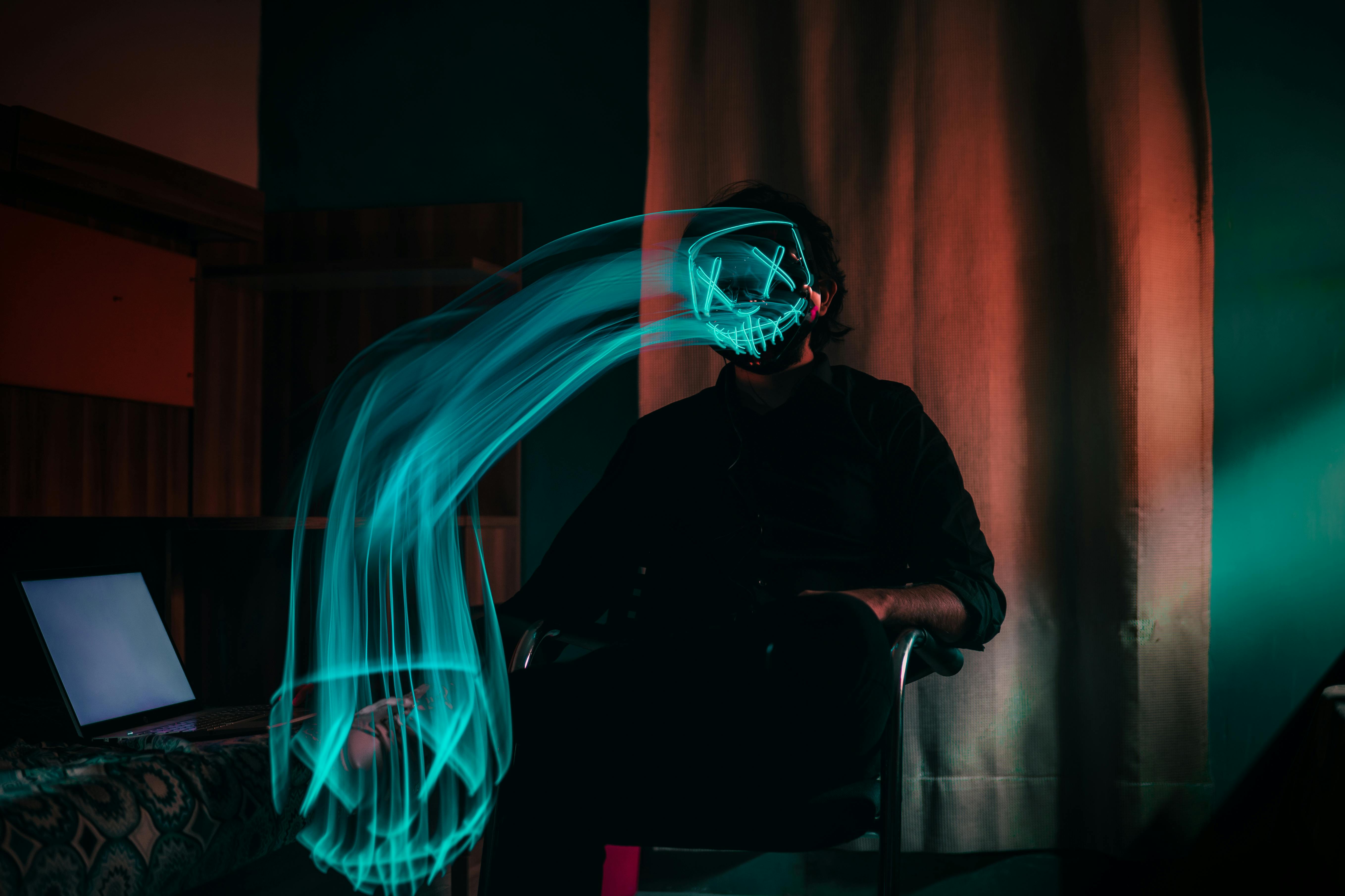 A Man Wearing a Mask · Free Stock Photo