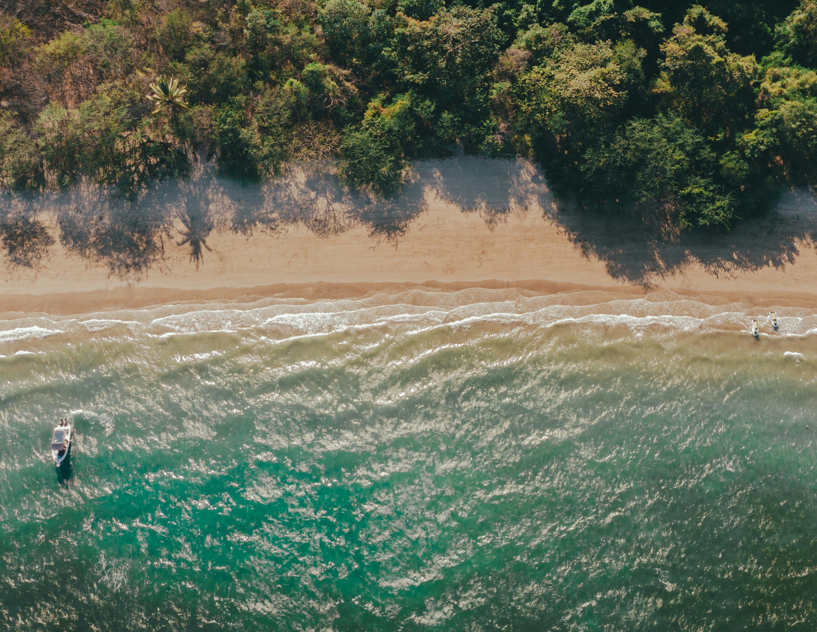 Aerial View of a Seashore · Free Stock Photo