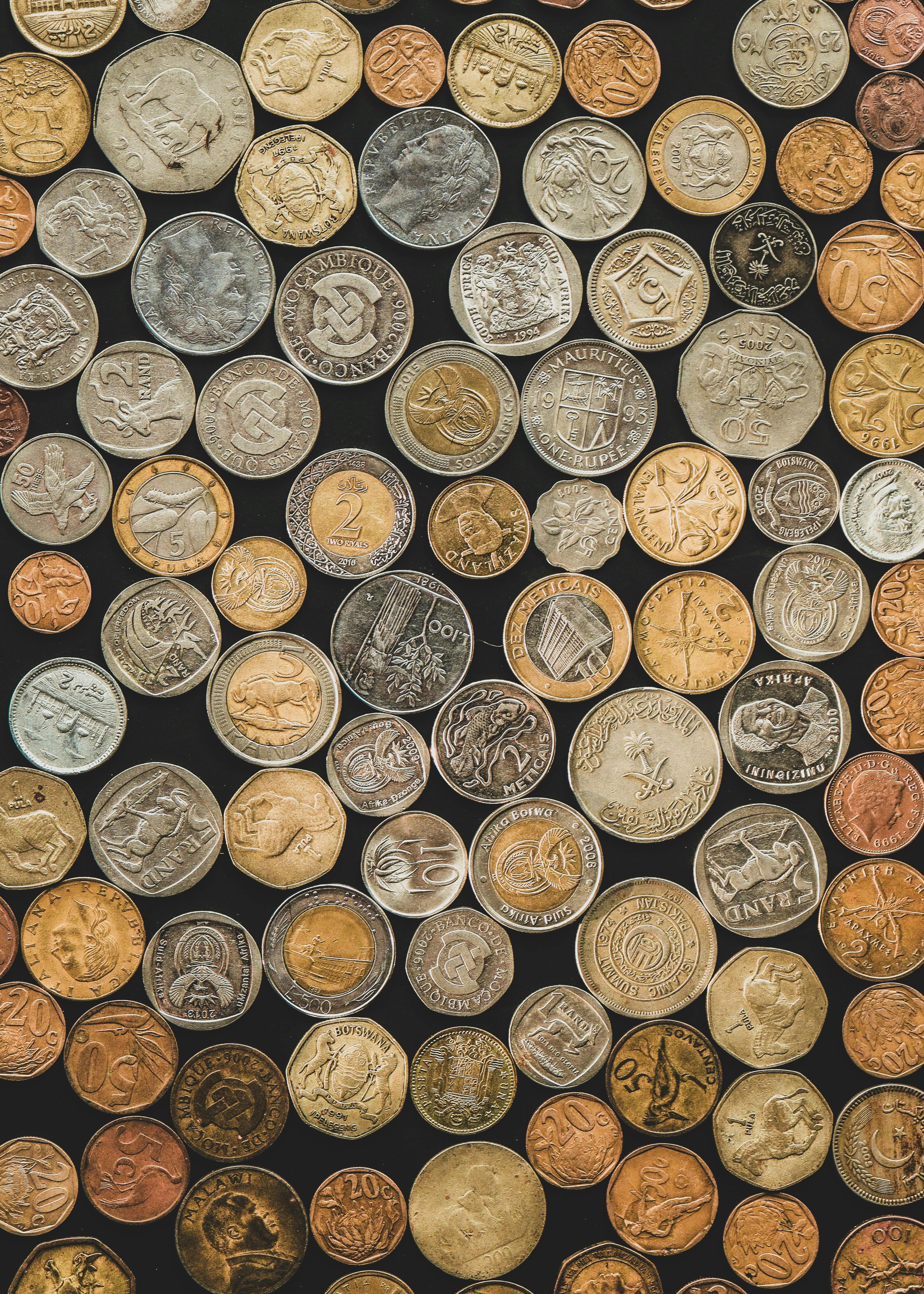 Pile of Assorted Coins · Free Stock Photo