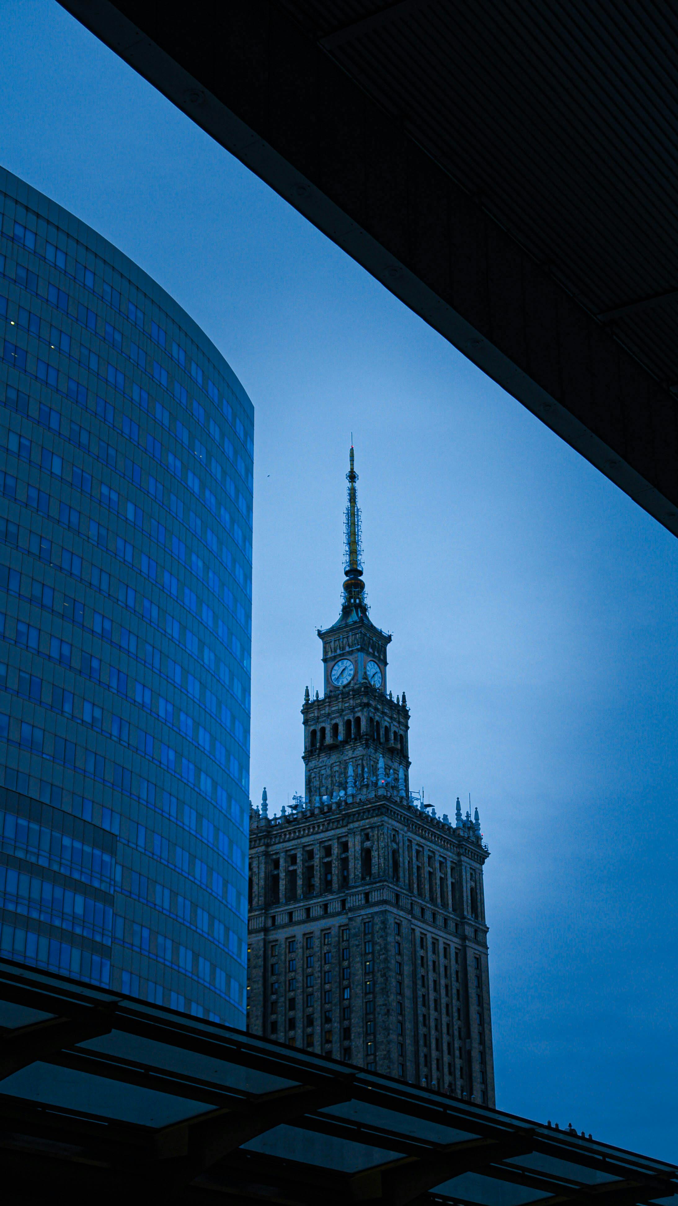 Soviet Era Architecture Standing out above Water · Free Stock Photo