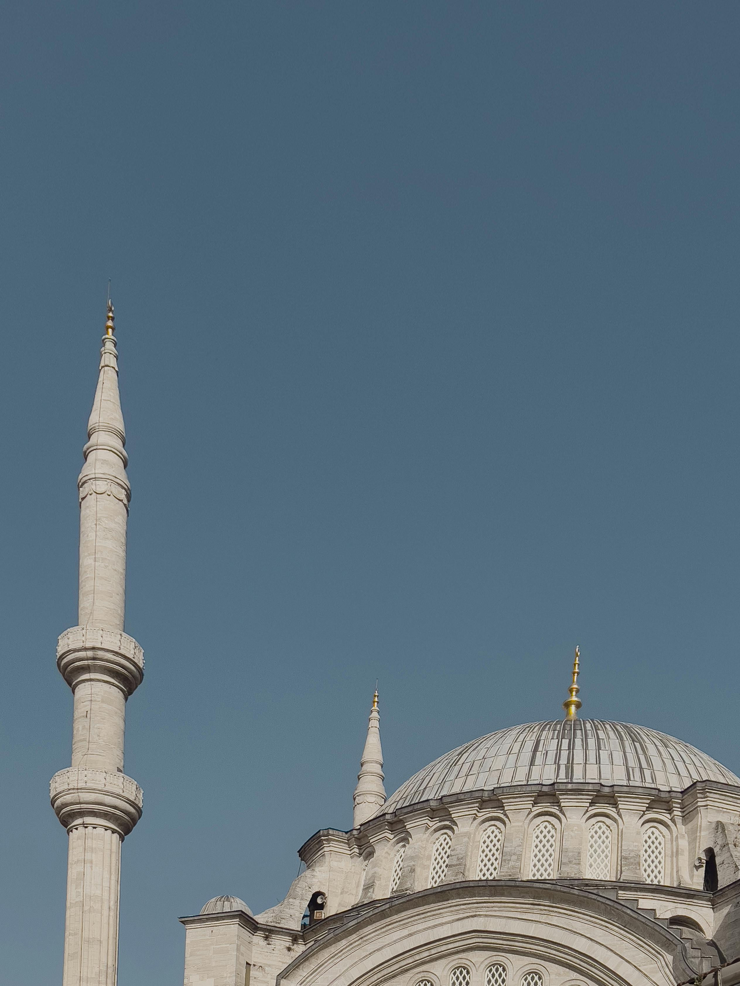 Men Walking Towards the Blue Mosque in Istanbul · Free Stock Photo