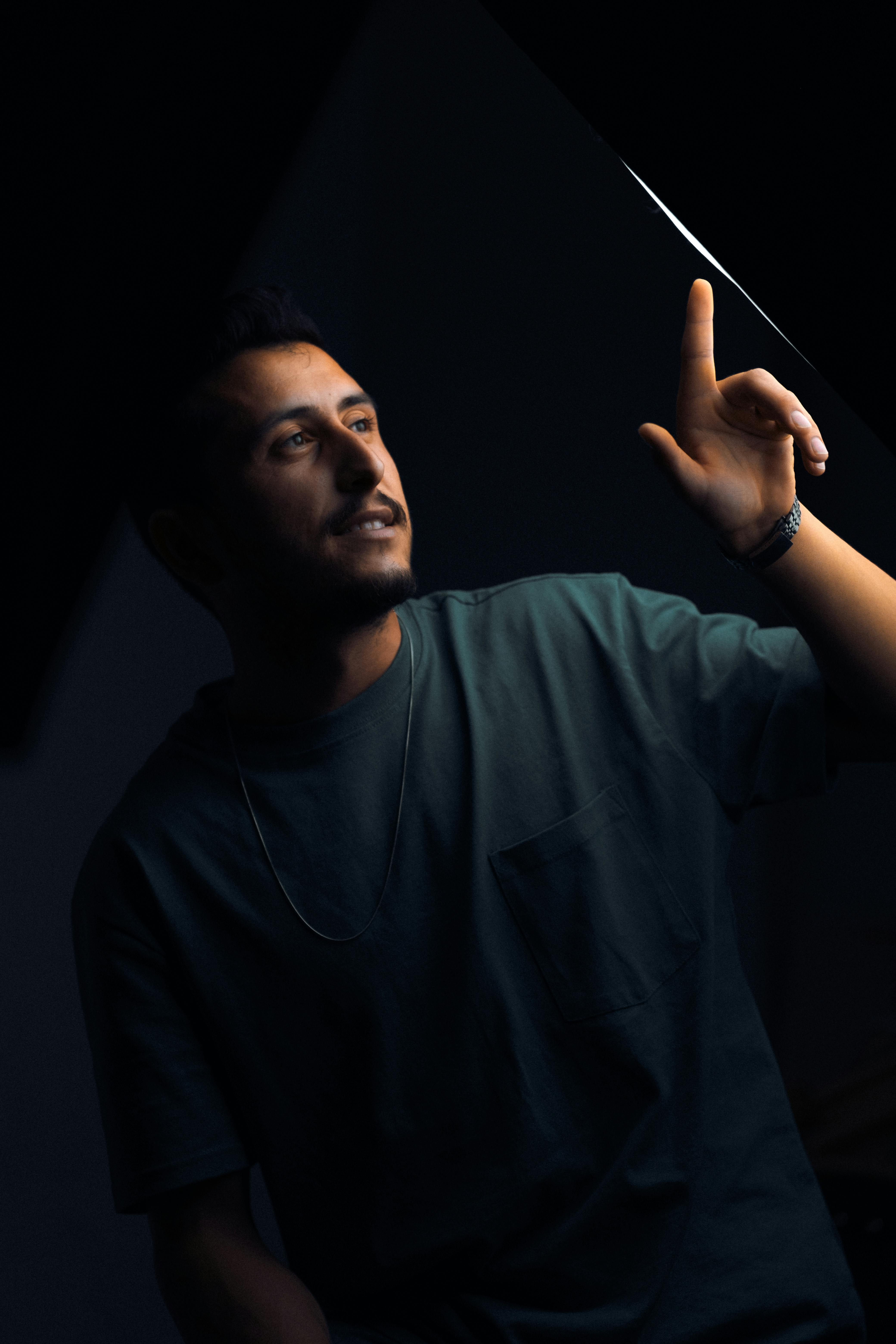 Shining Light Towards A Man Photos, Download The BEST Free Shining ...