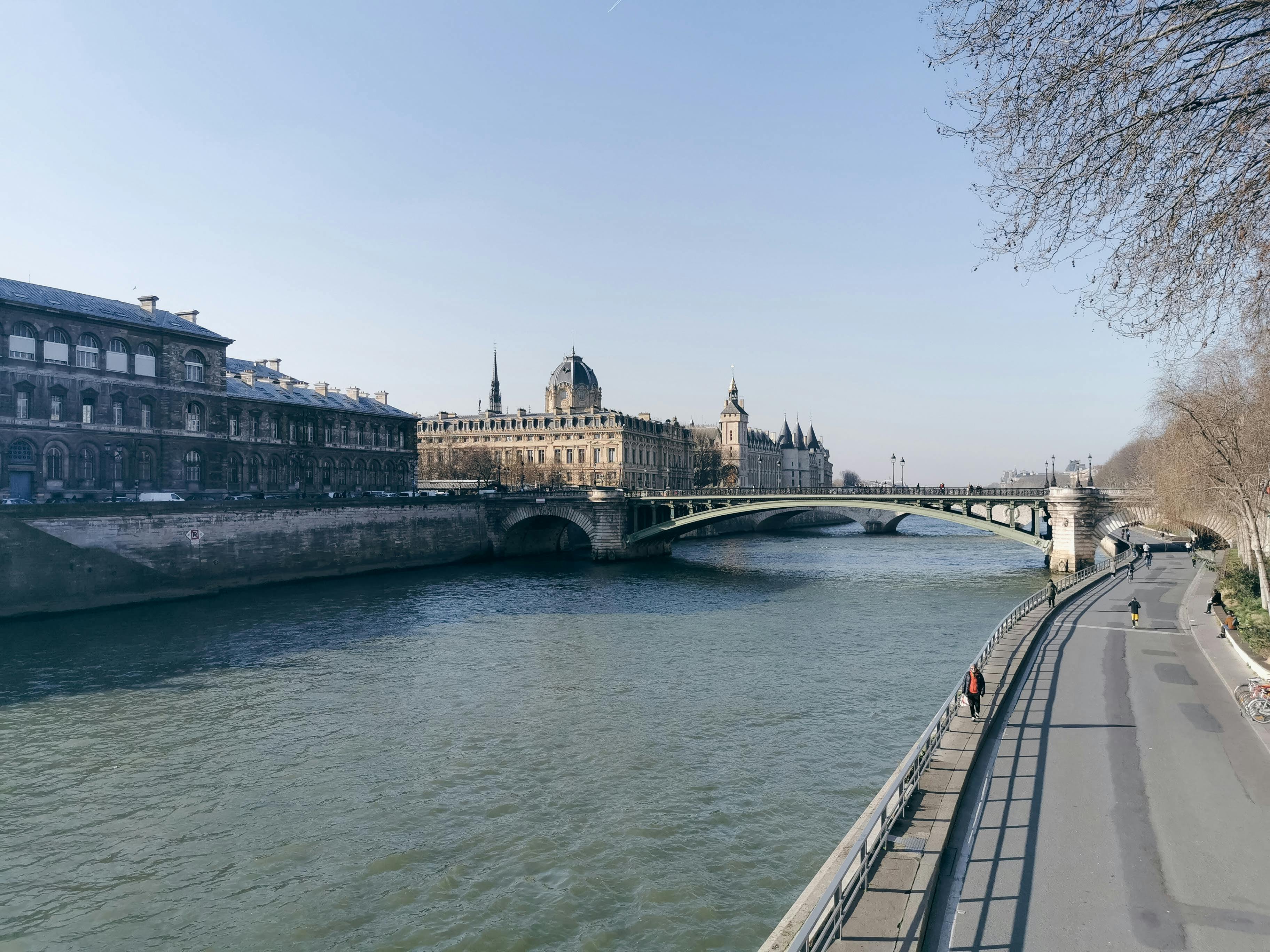 Aerial Photography of City With River · Free Stock Photo