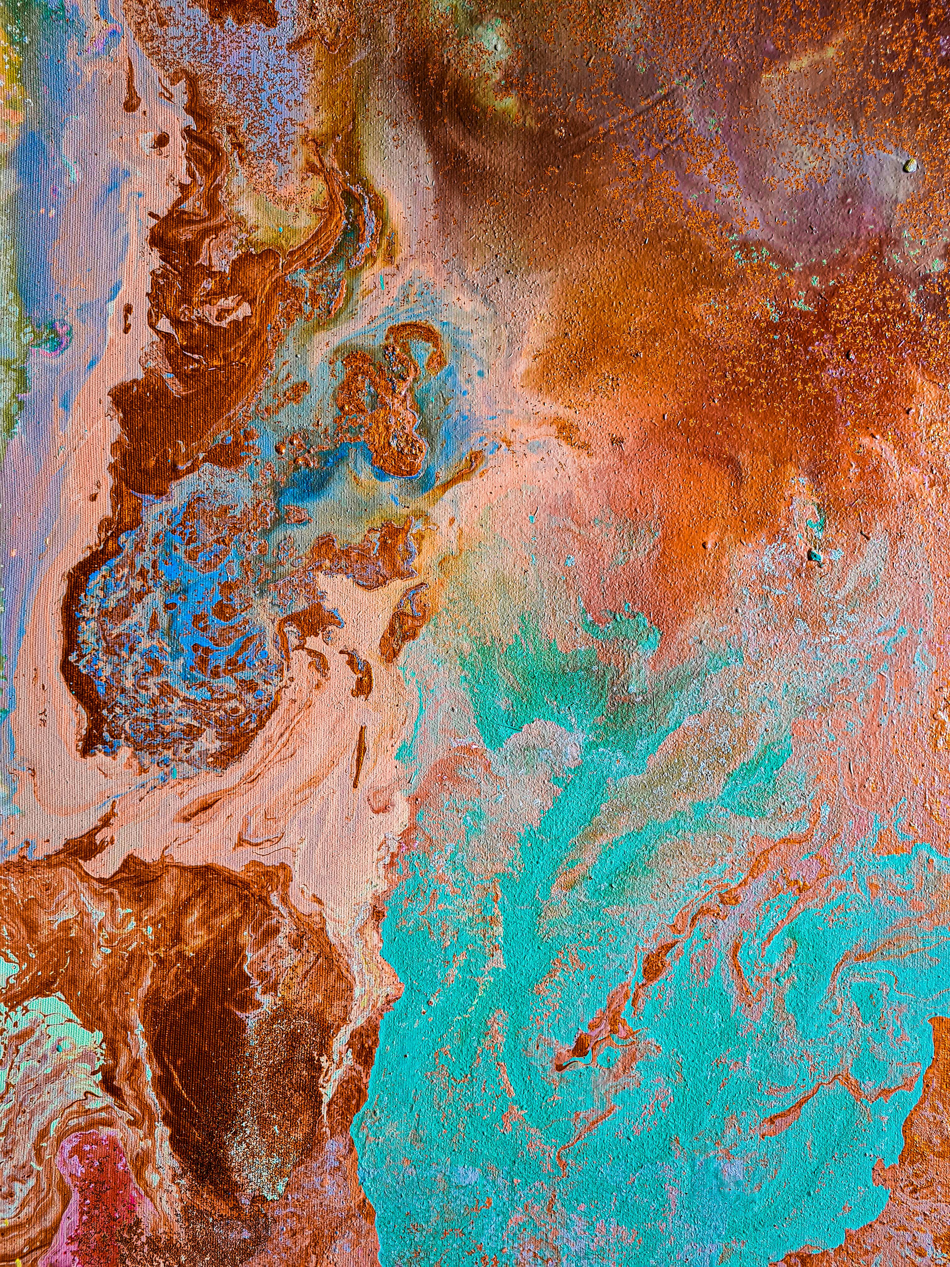 Colorful Paint Stains · Free Stock Photo