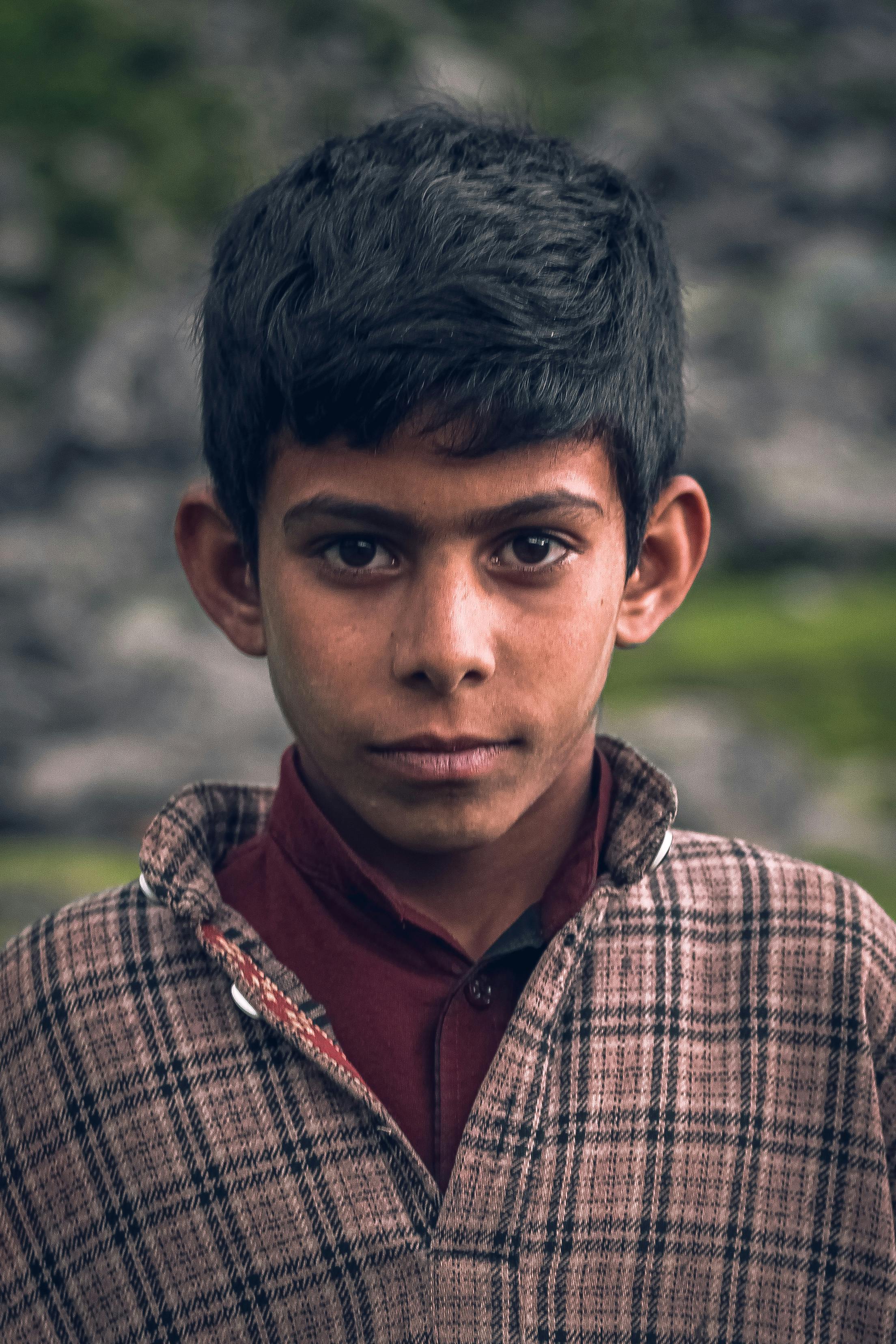 Boy in Shirt · Free Stock Photo