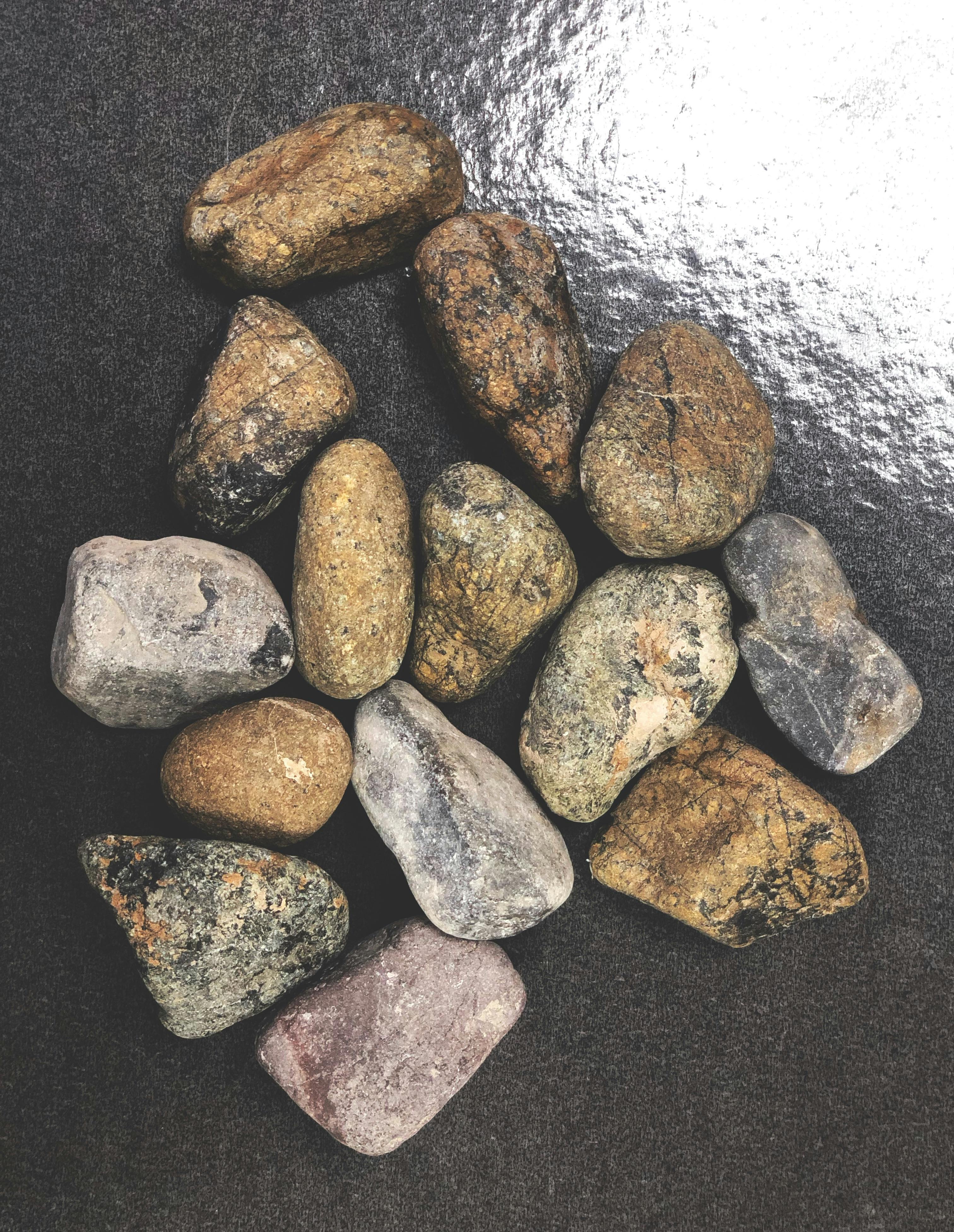 Assorted-color Stone Lot · Free Stock Photo