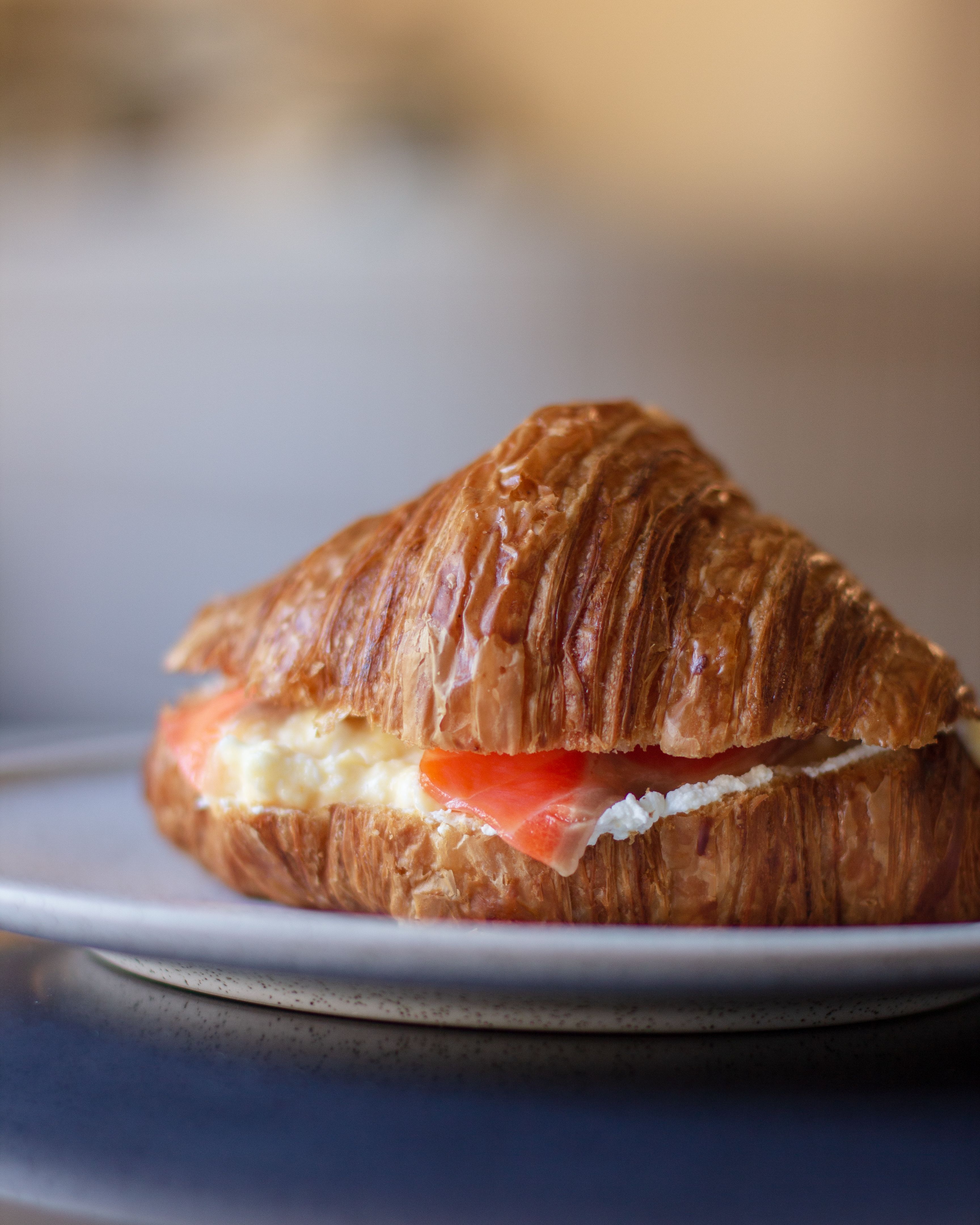 Croissant on Plate · Free Stock Photo