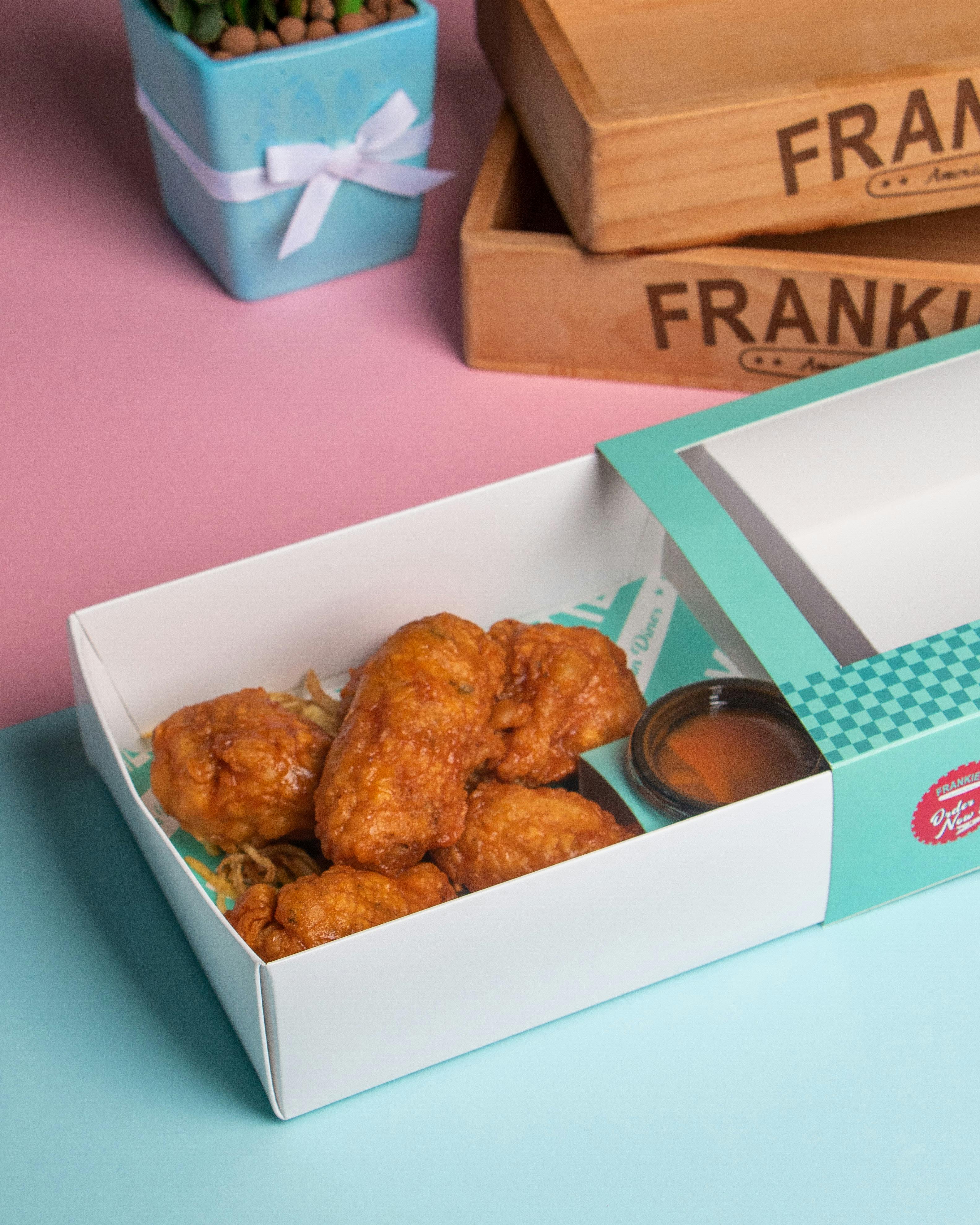 Tasty Fried Chicken in a Box · Free Stock Photo