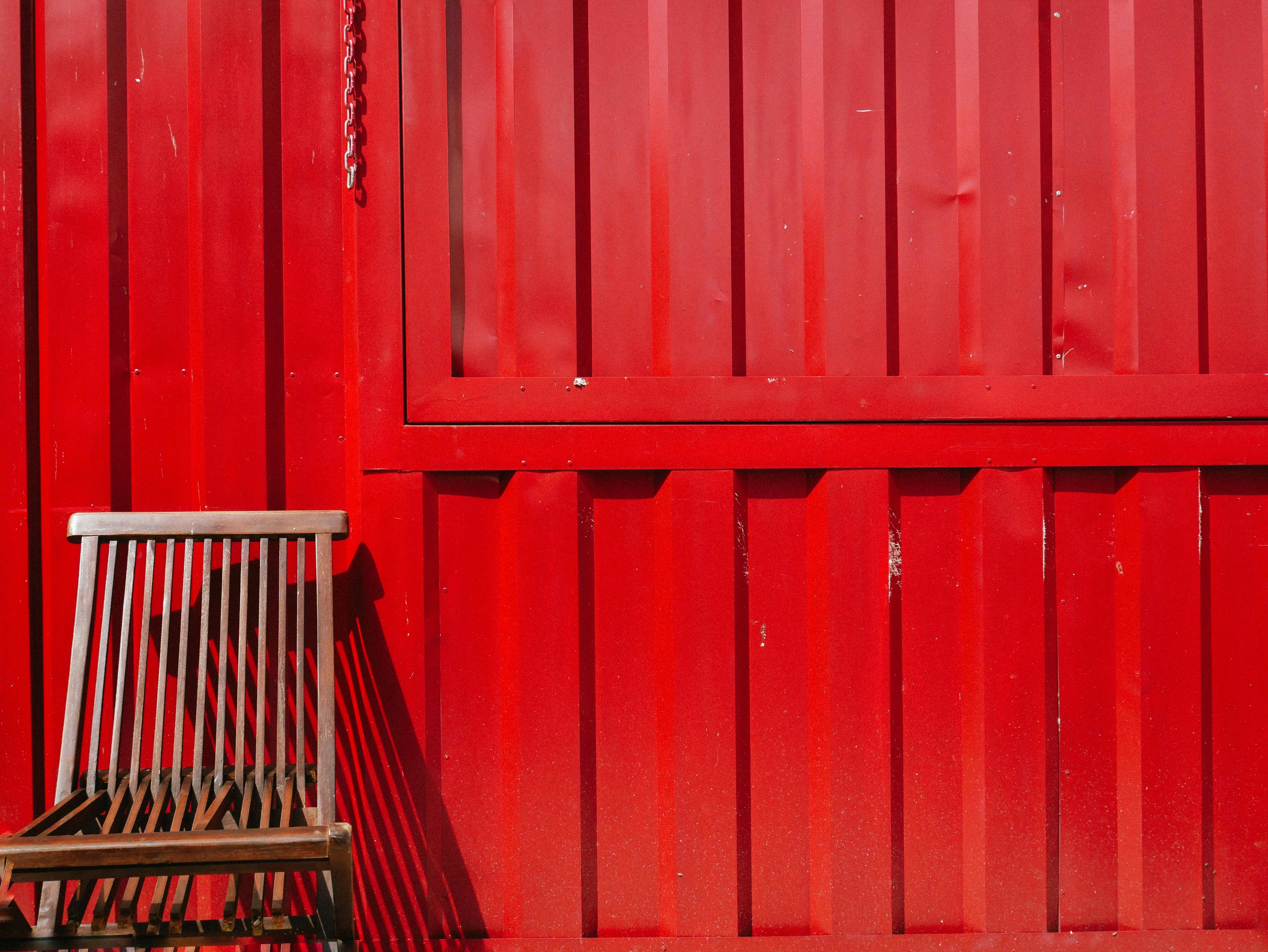 Corrugated Metal Wall · Free Stock Photo