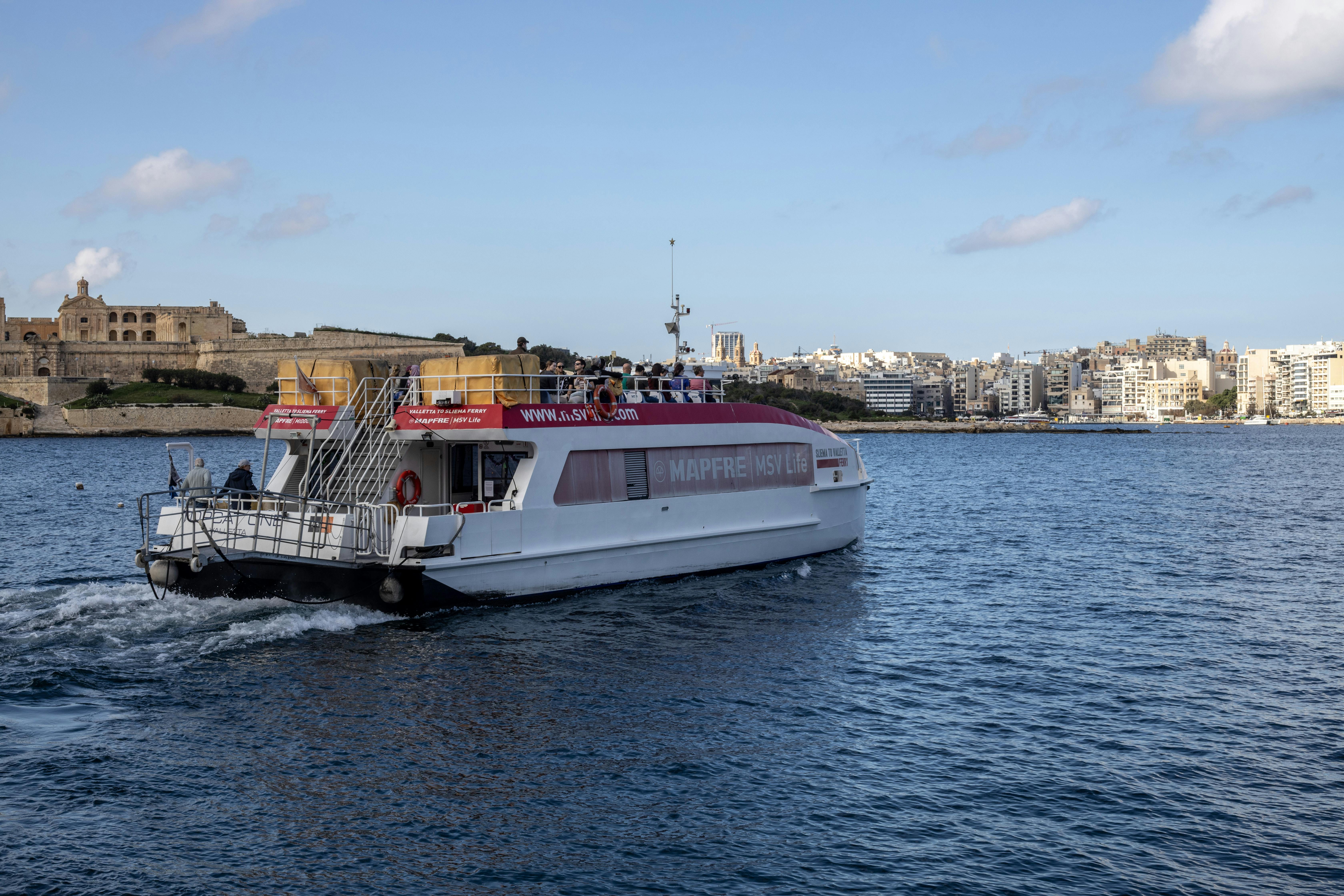 Ferry on River · Free Stock Photo