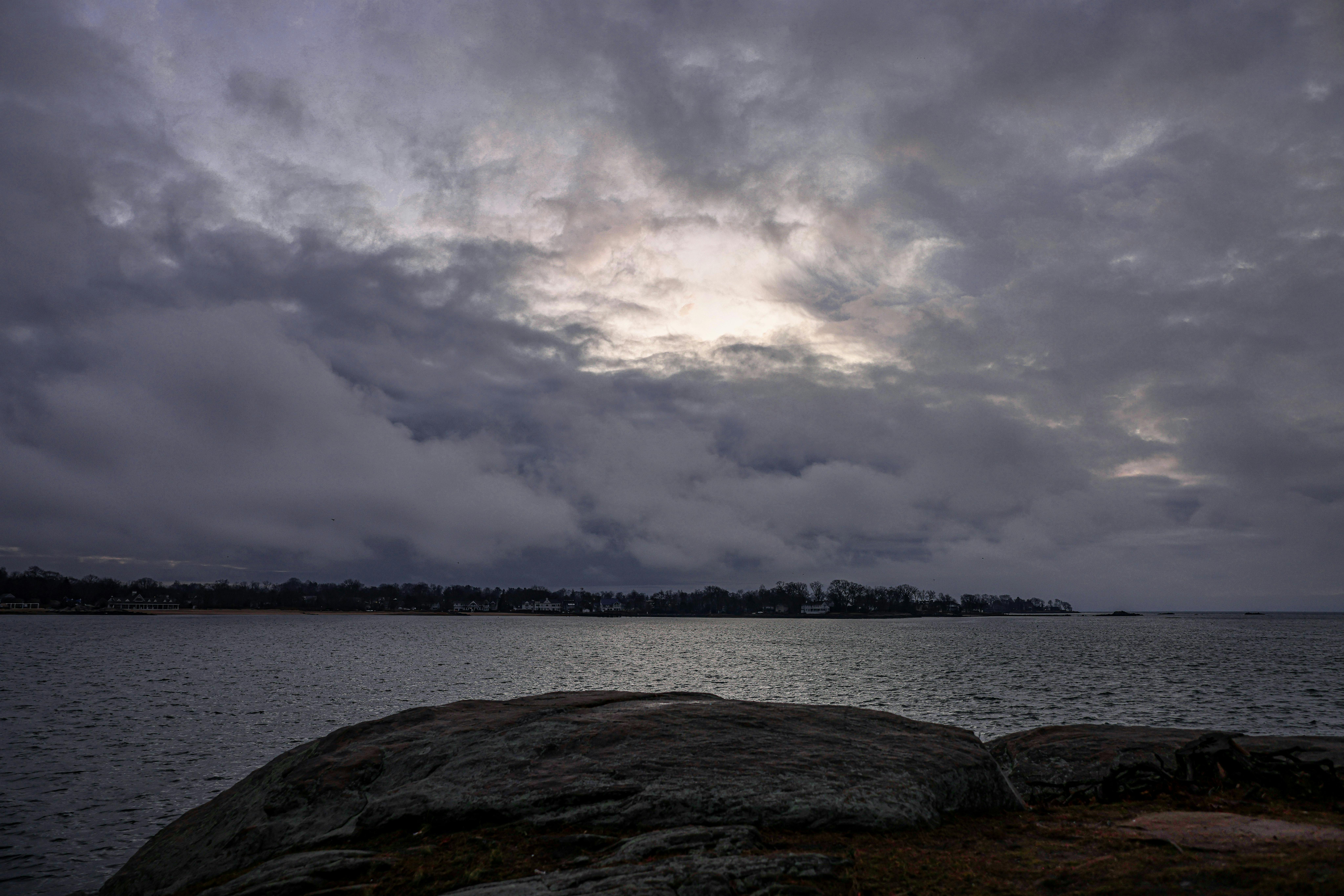 Nimbus Clouds at Sunset View · Free Stock Photo