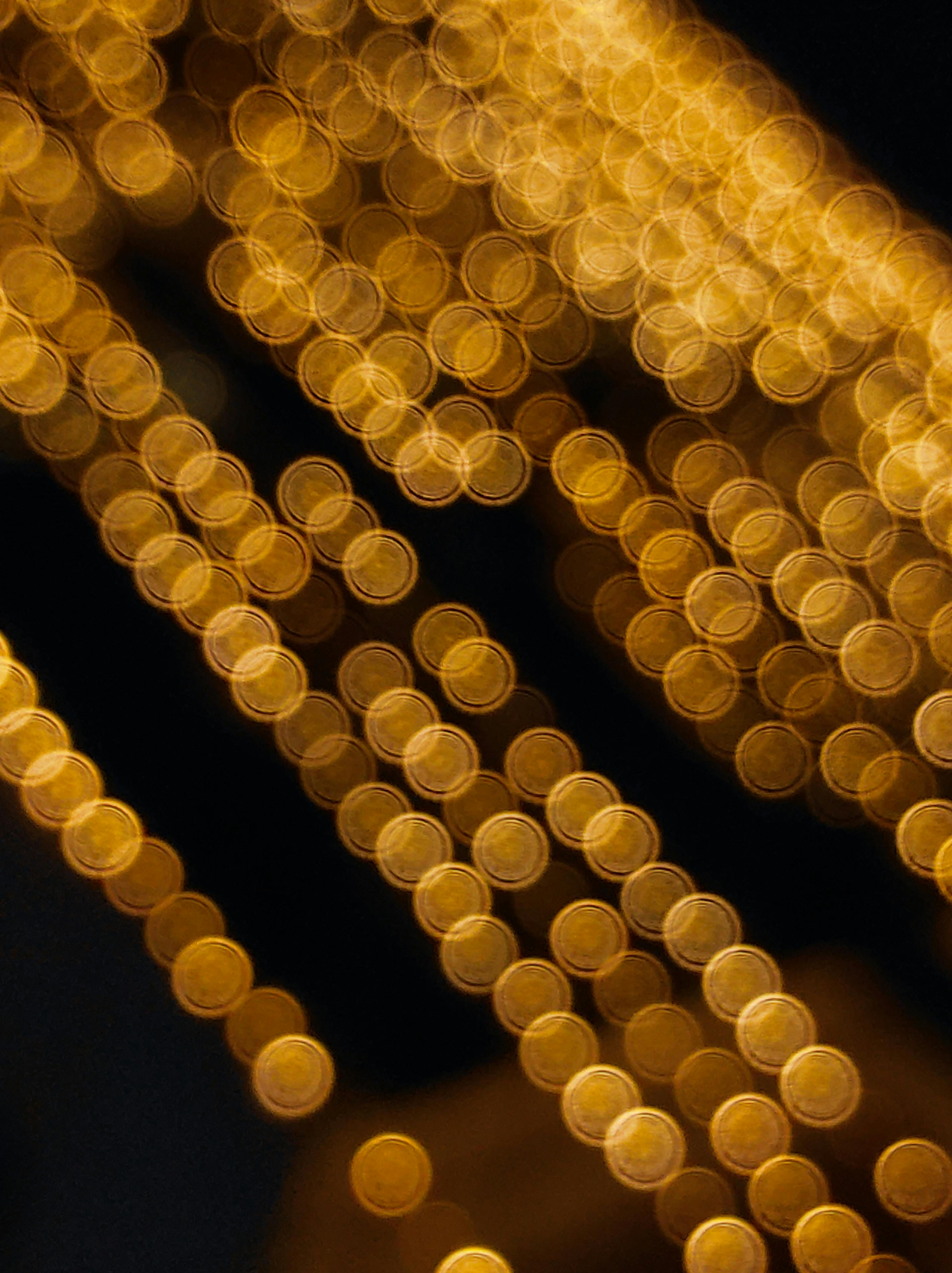 Yellow String Lights · Free Stock Photo