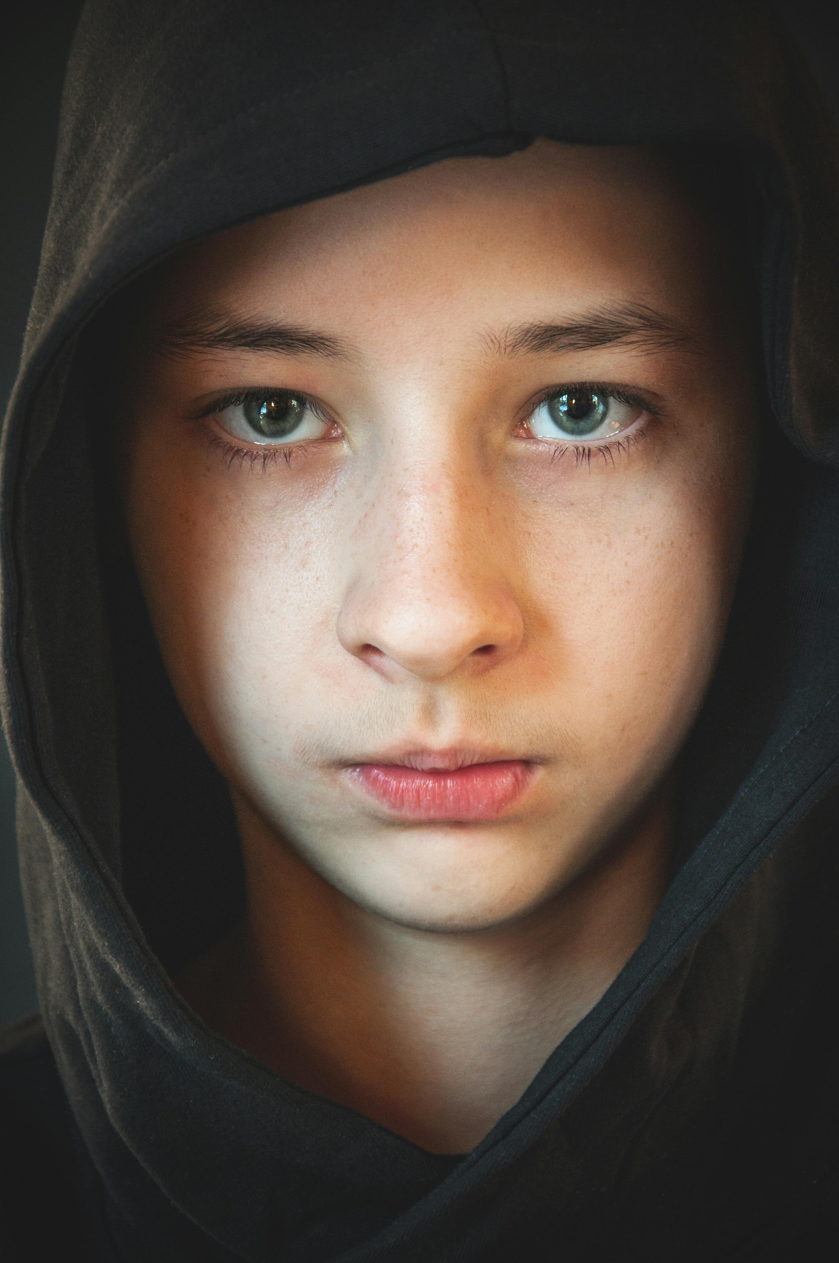 Face of Teenage Model · Free Stock Photo