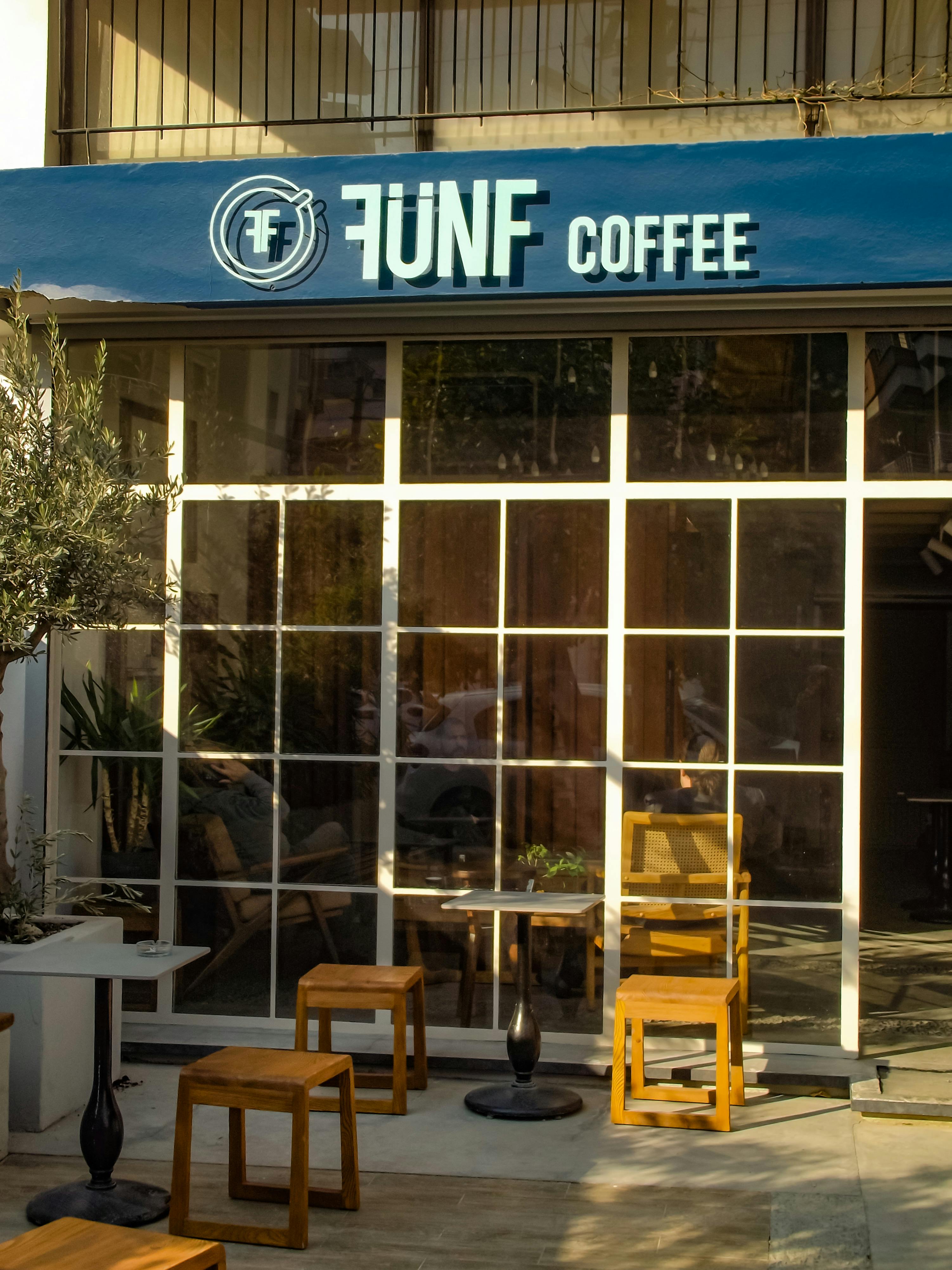 Photo of a Coffee Shop Entrance · Free Stock Photo