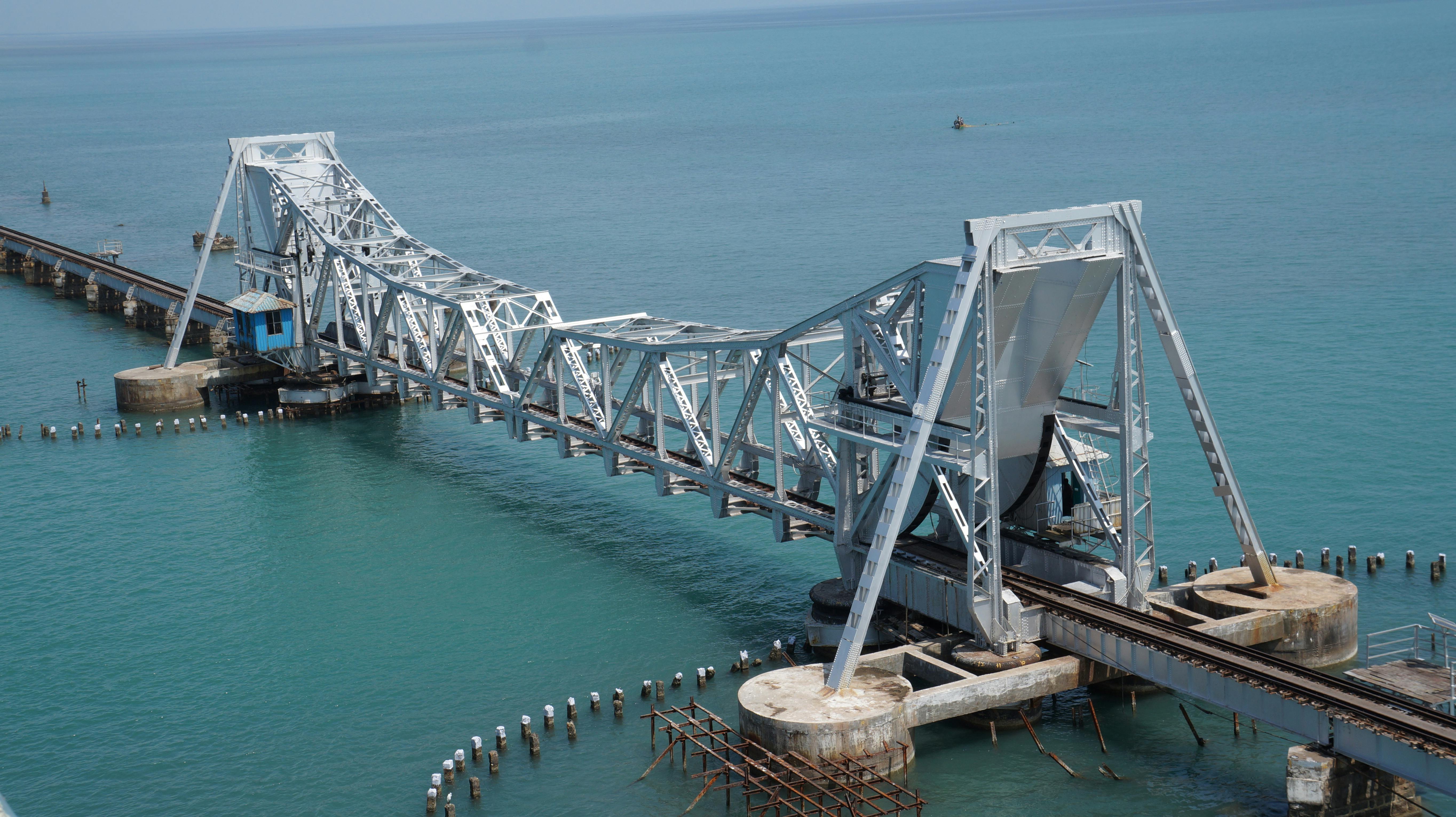 Pamban Bridge Photos, Download The BEST Free Pamban Bridge Stock Photos ...