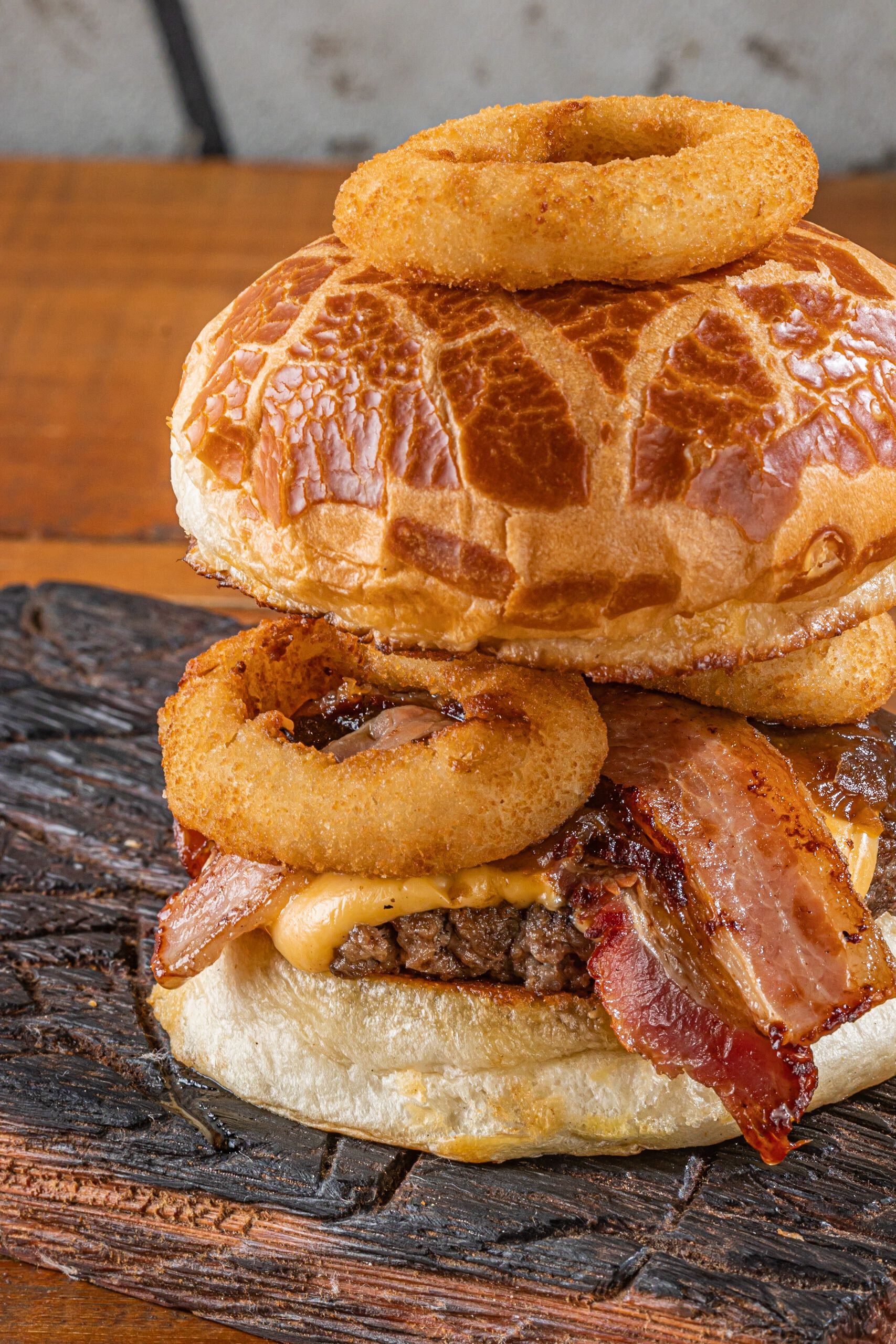 Burger with Turkish Bread Buns · Free Stock Photo