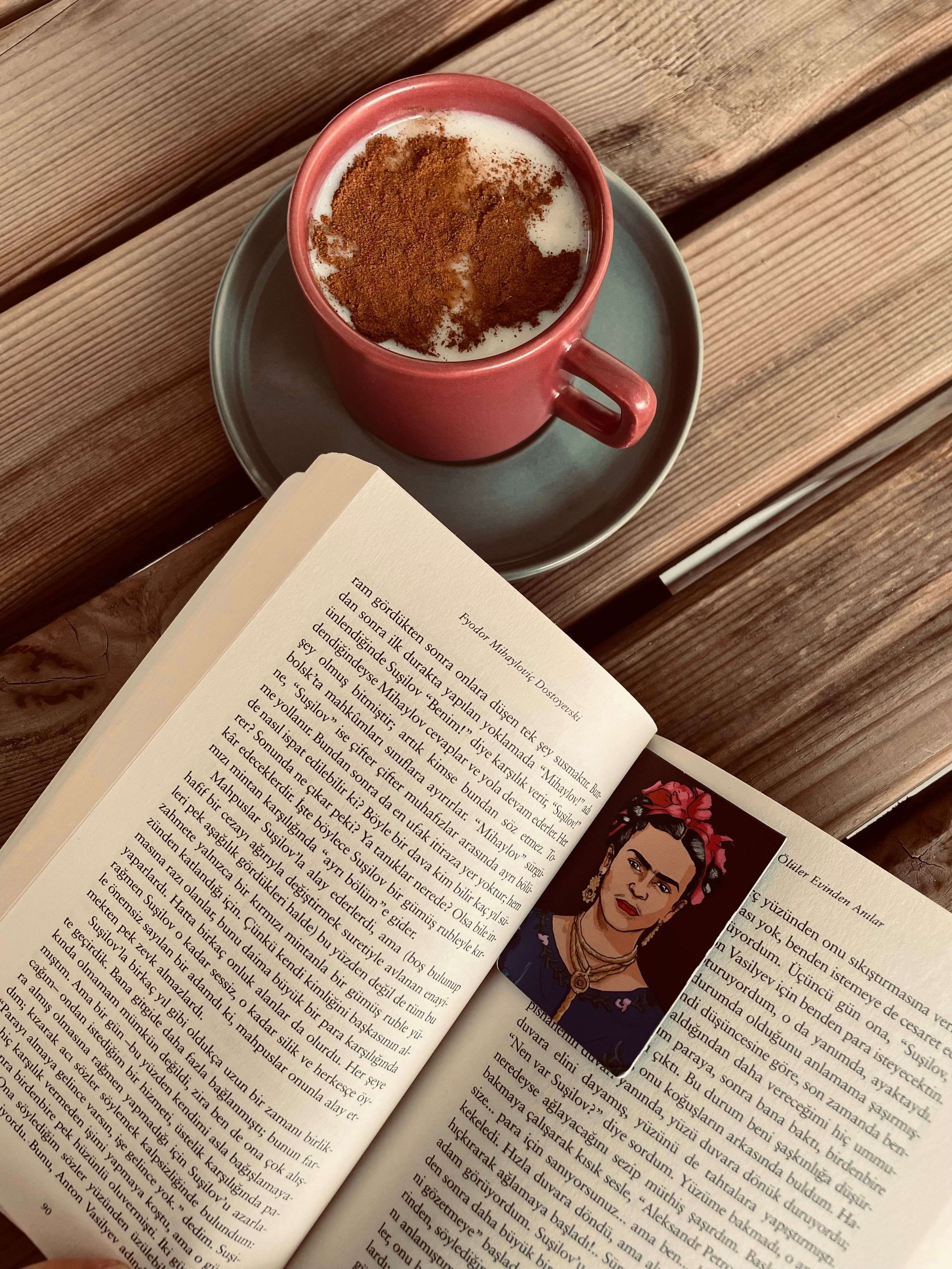 Book And Hot Cocoa · Free Stock Photo