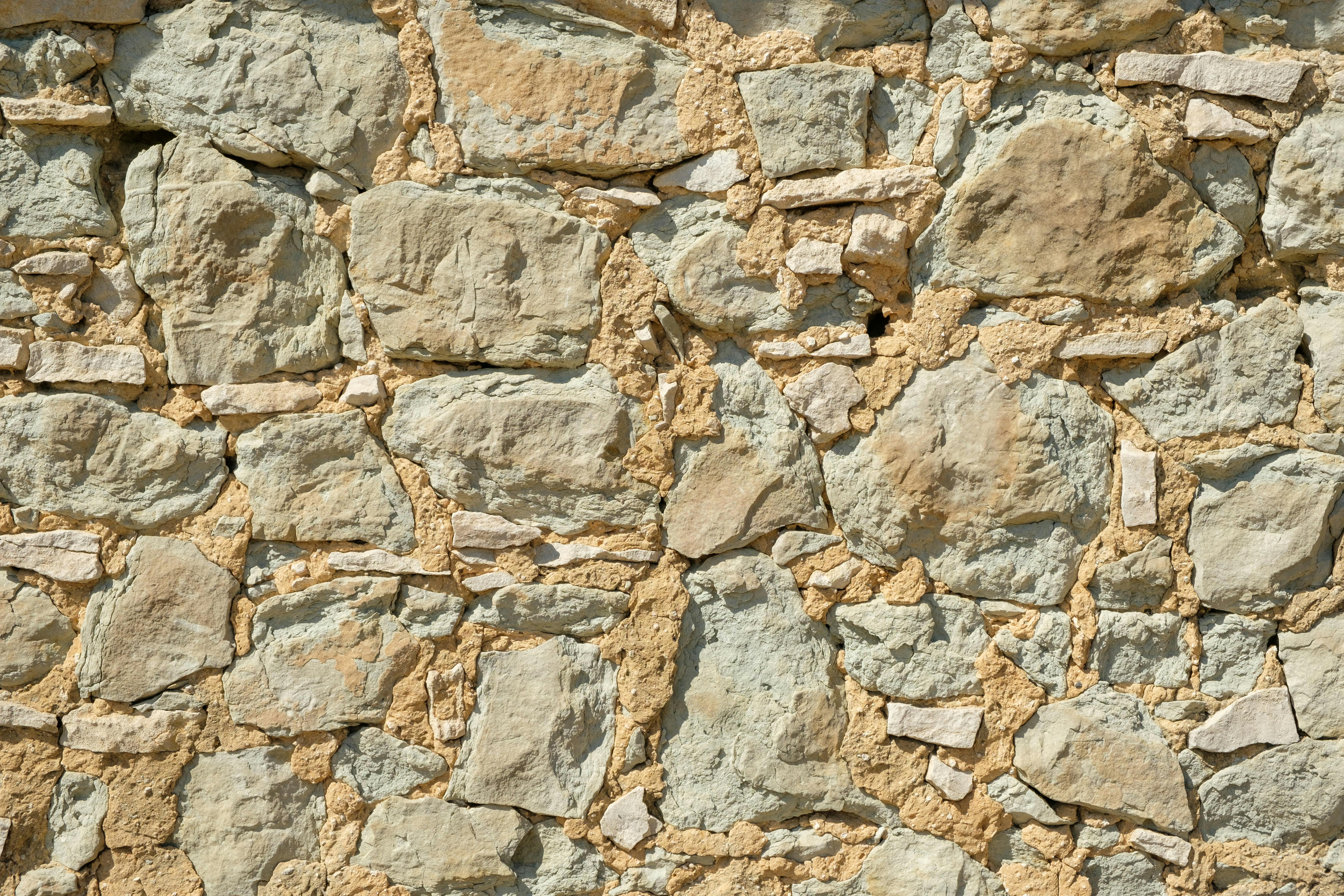 Close-up of a Stone Wall · Free Stock Photo