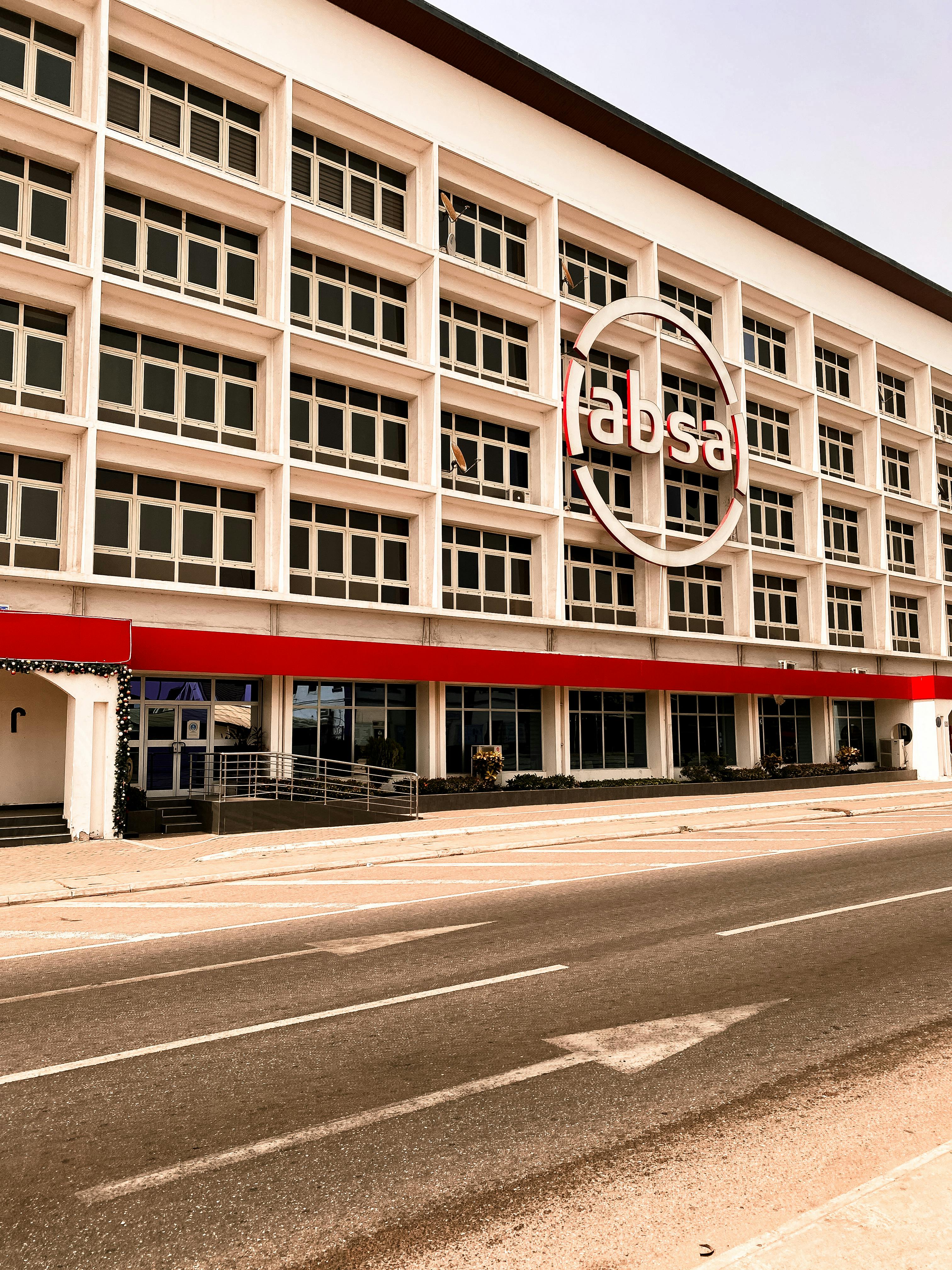 Absa Logo on Facade · Free Stock Photo