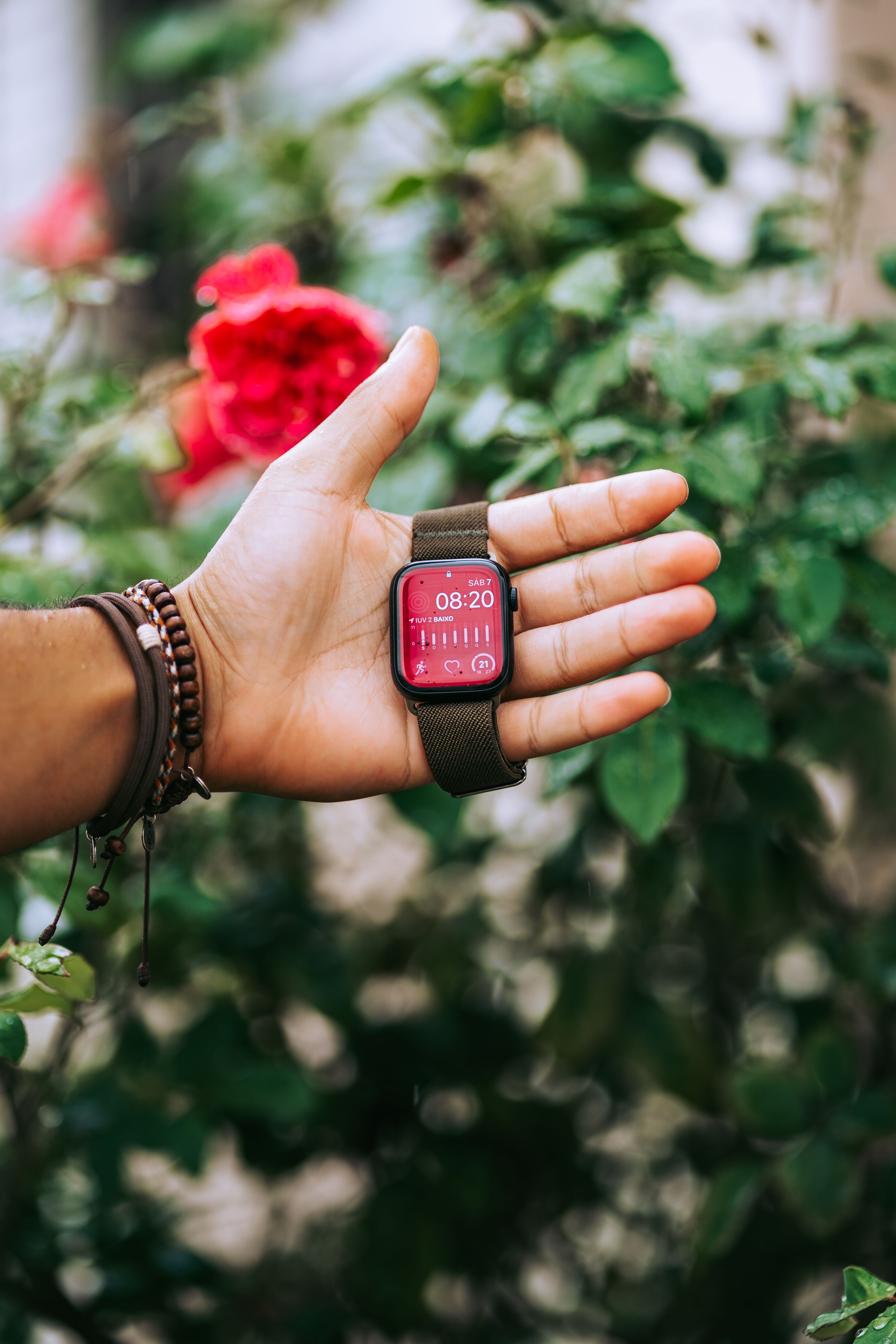 Hand Holding a Smartwatch · Free Stock Photo