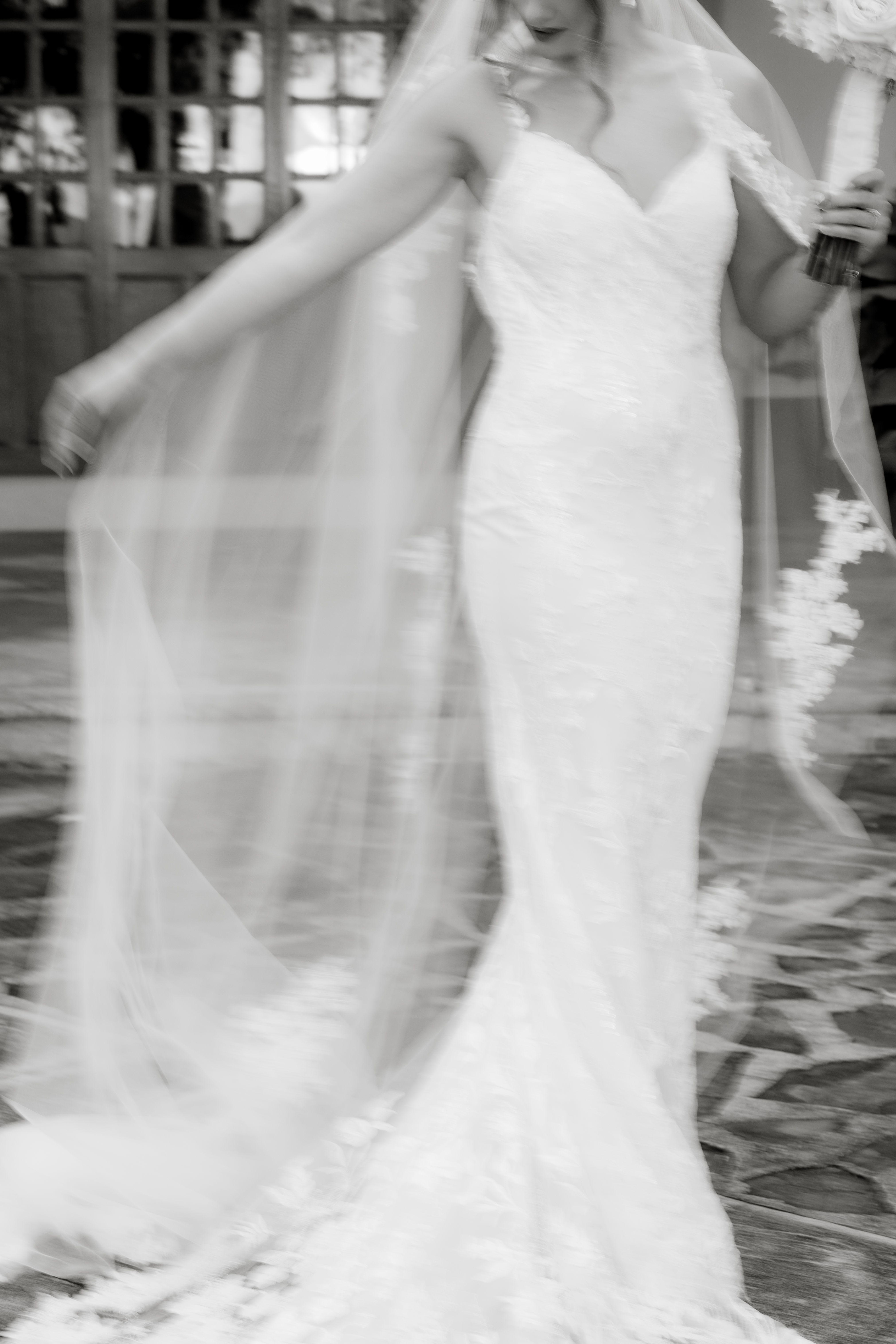 Photo of a Woman Covered Their Face In White Veil · Free Stock Photo