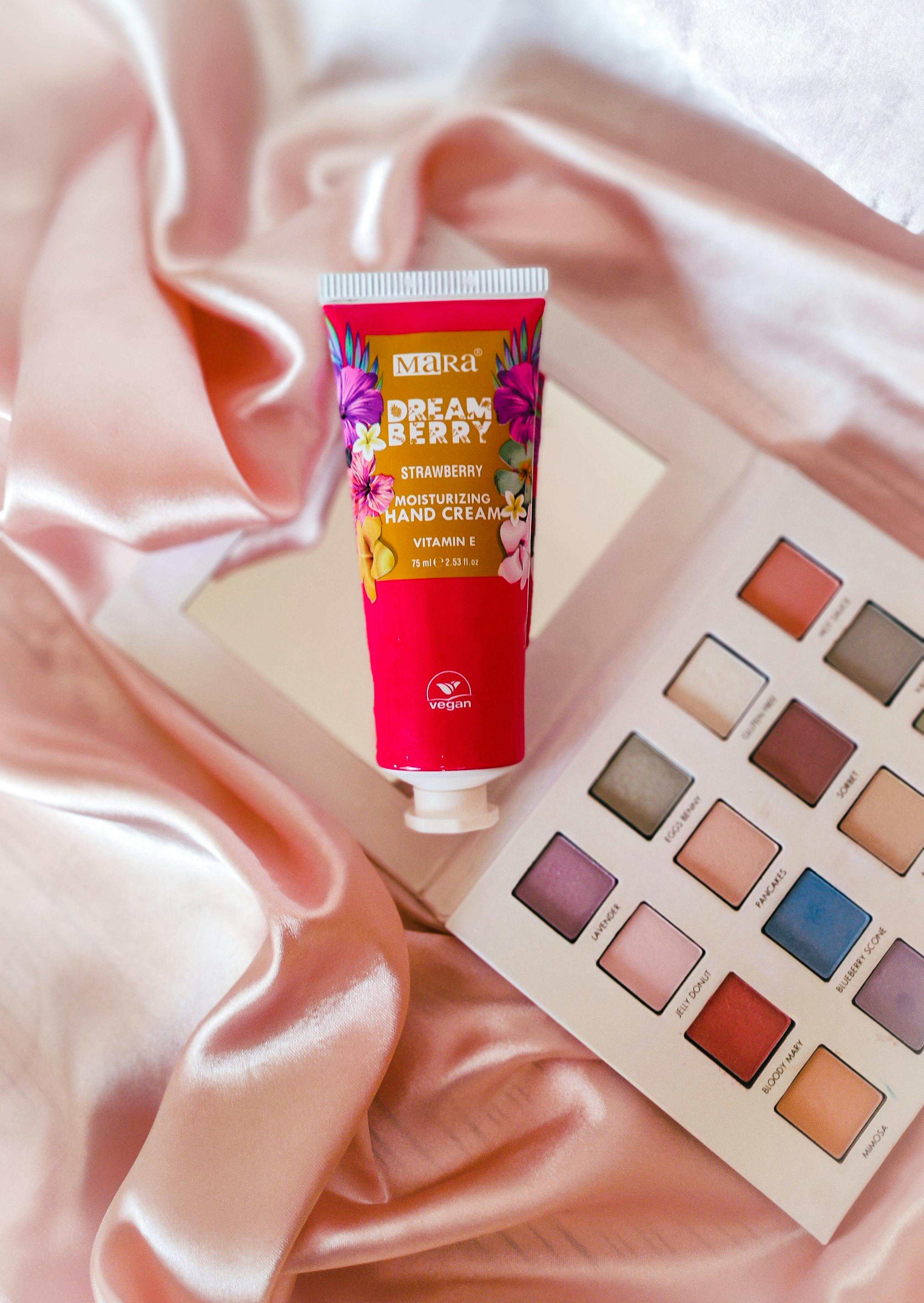 Cosmetics on Velvet · Free Stock Photo