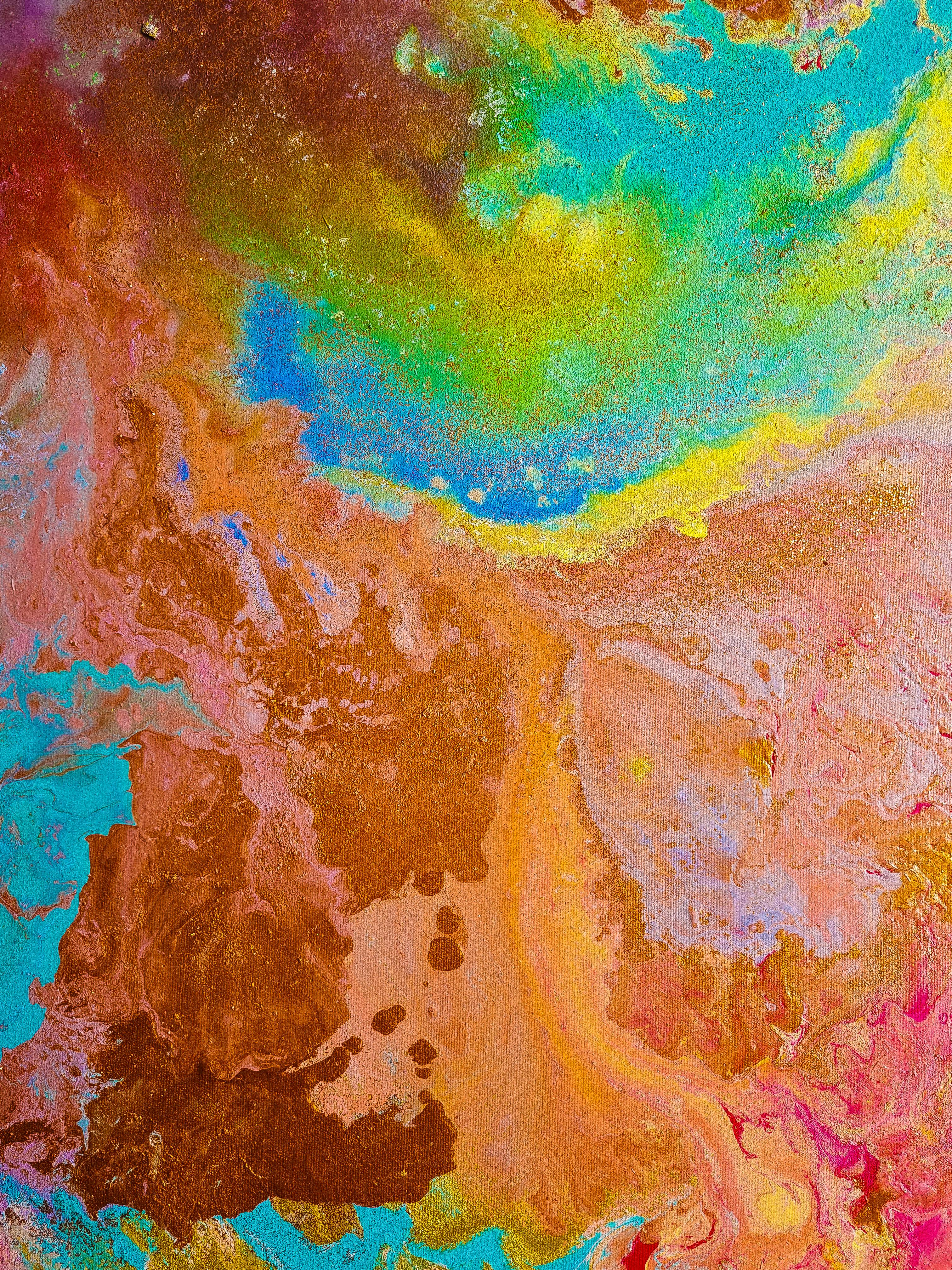 Colorful Messy Art · Free Stock Photo