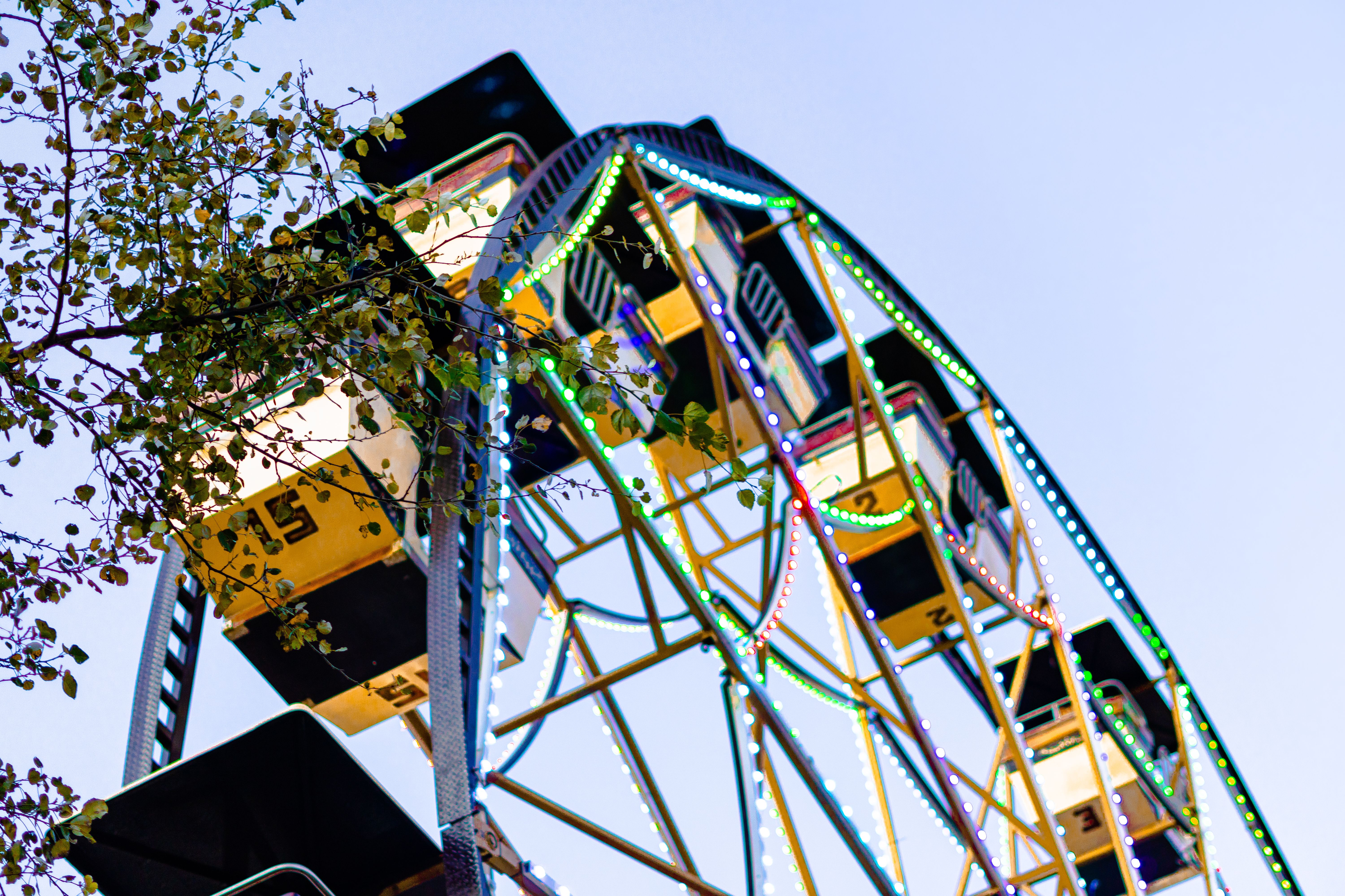Low Angle Shot of Ferris Wheel · Free Stock Photo