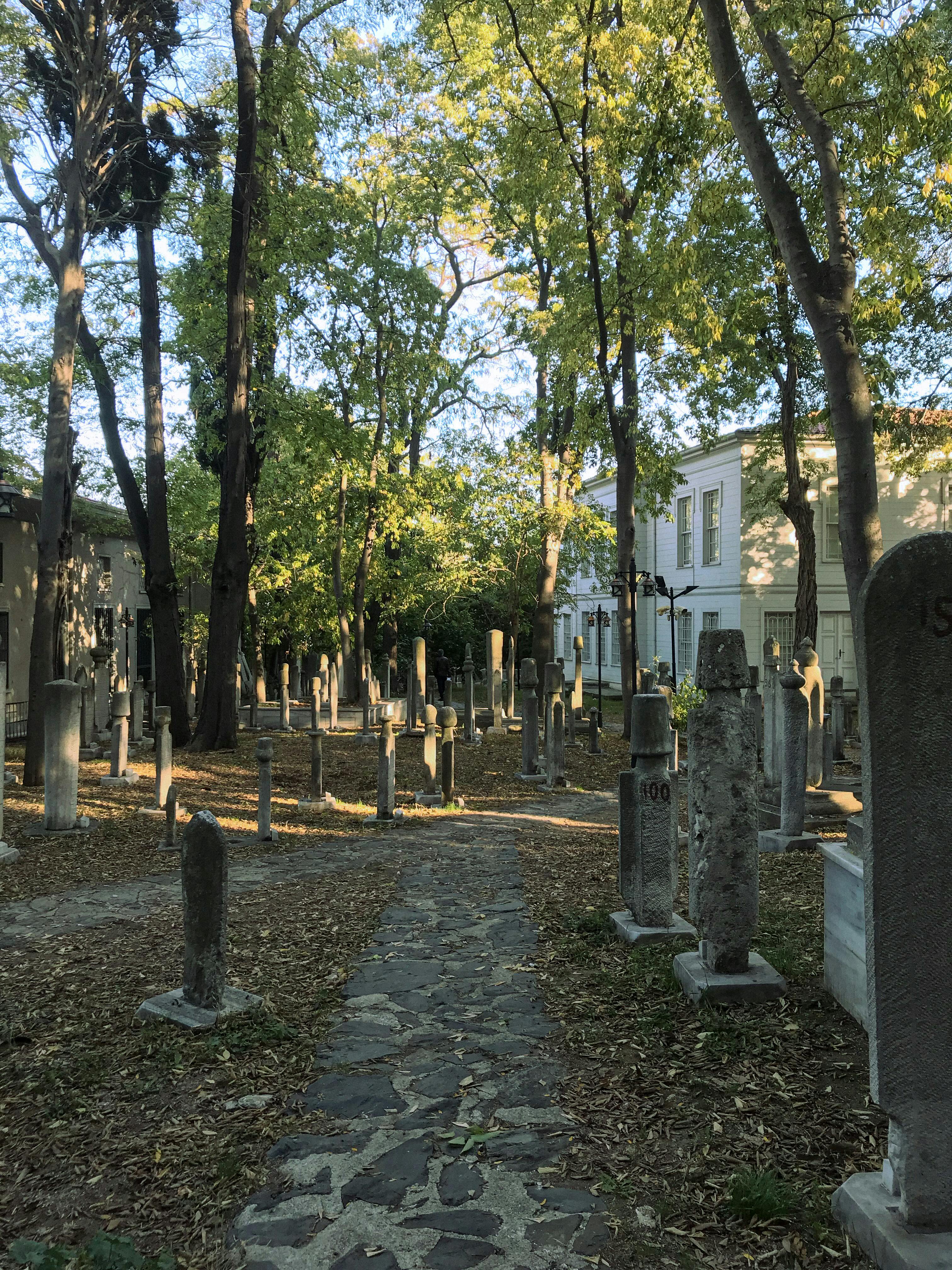 Alley in Cemetery · Free Stock Photo
