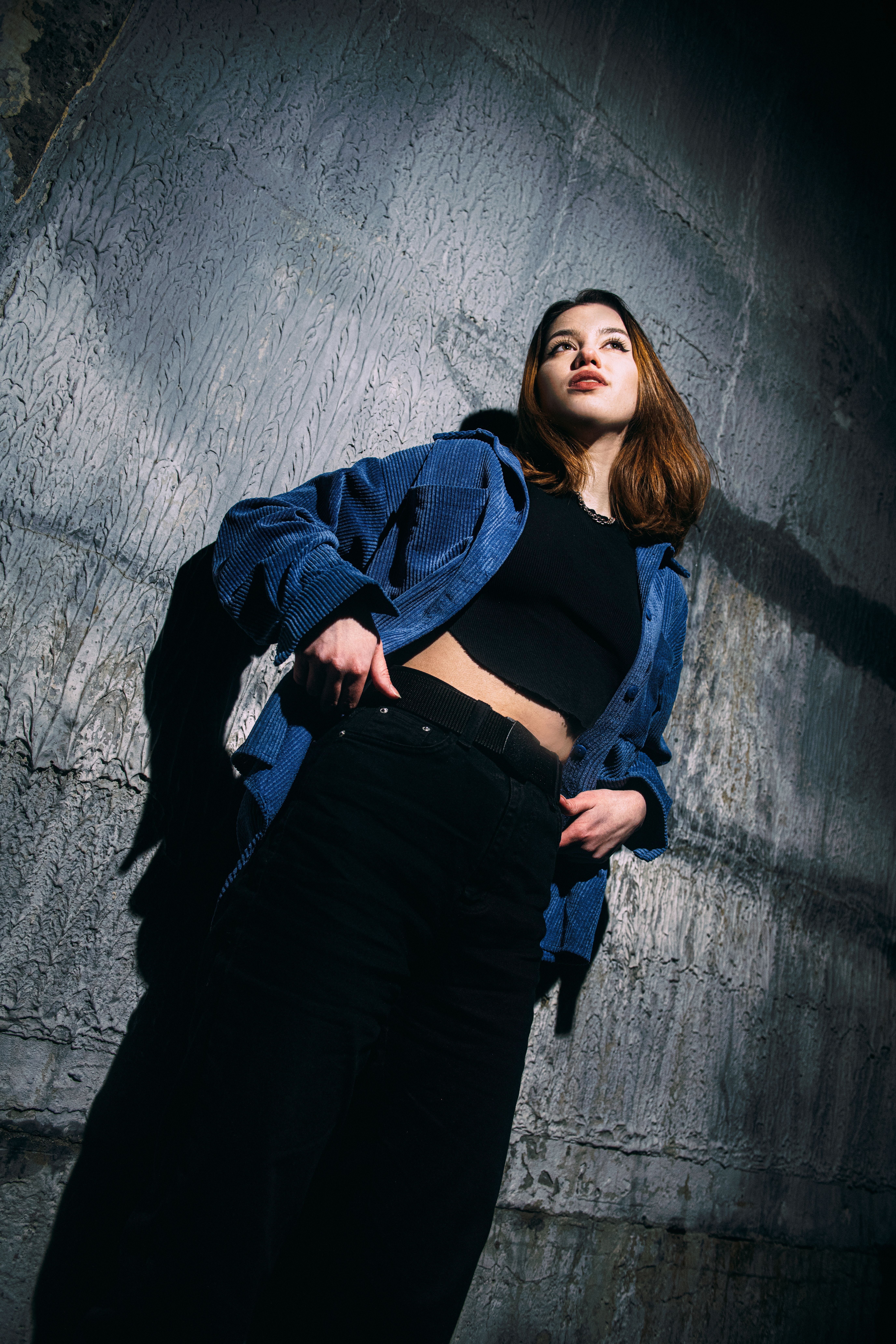 Woman Wearing a Blue Jacket · Free Stock Photo