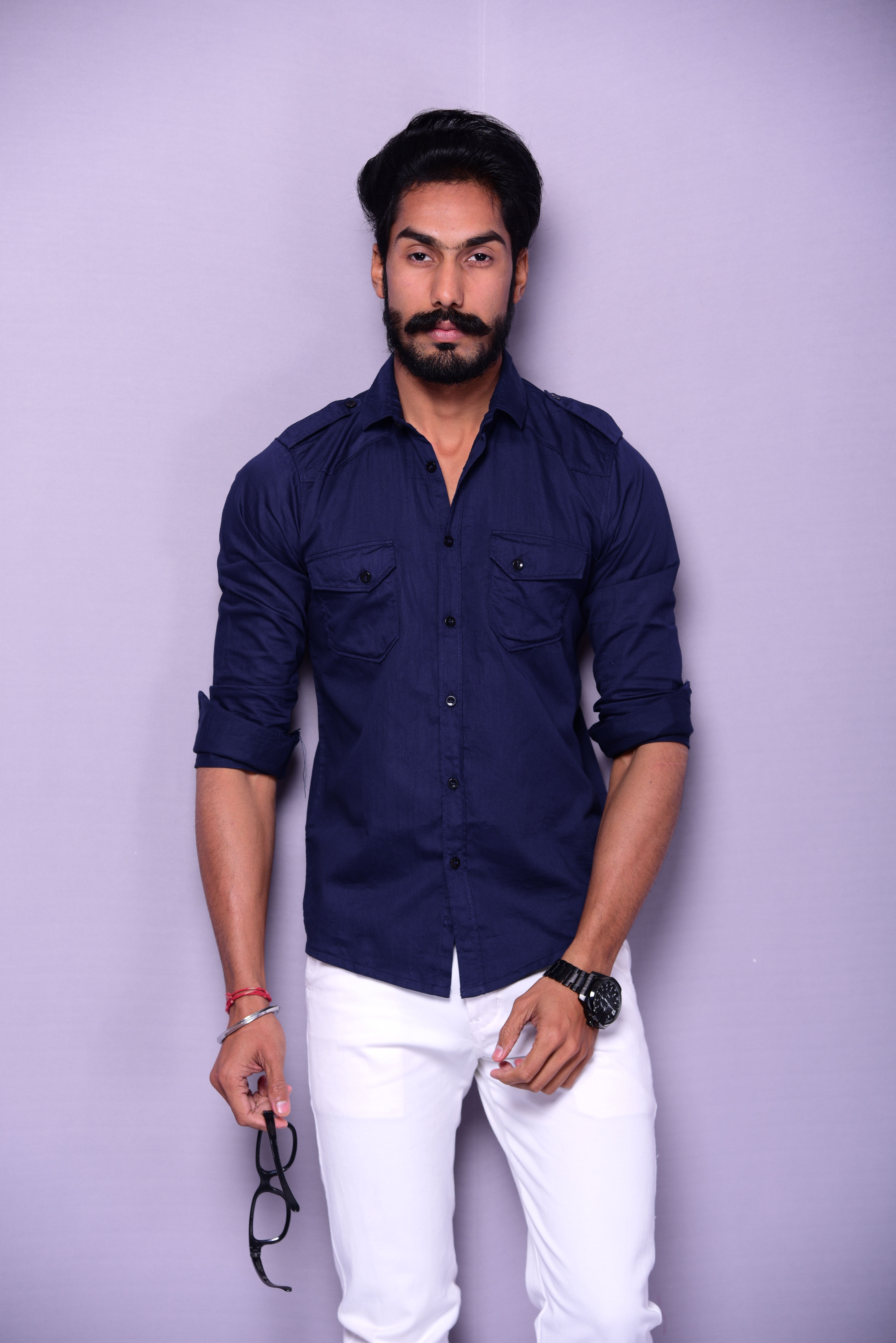 Man Posing in Shirt · Free Stock Photo
