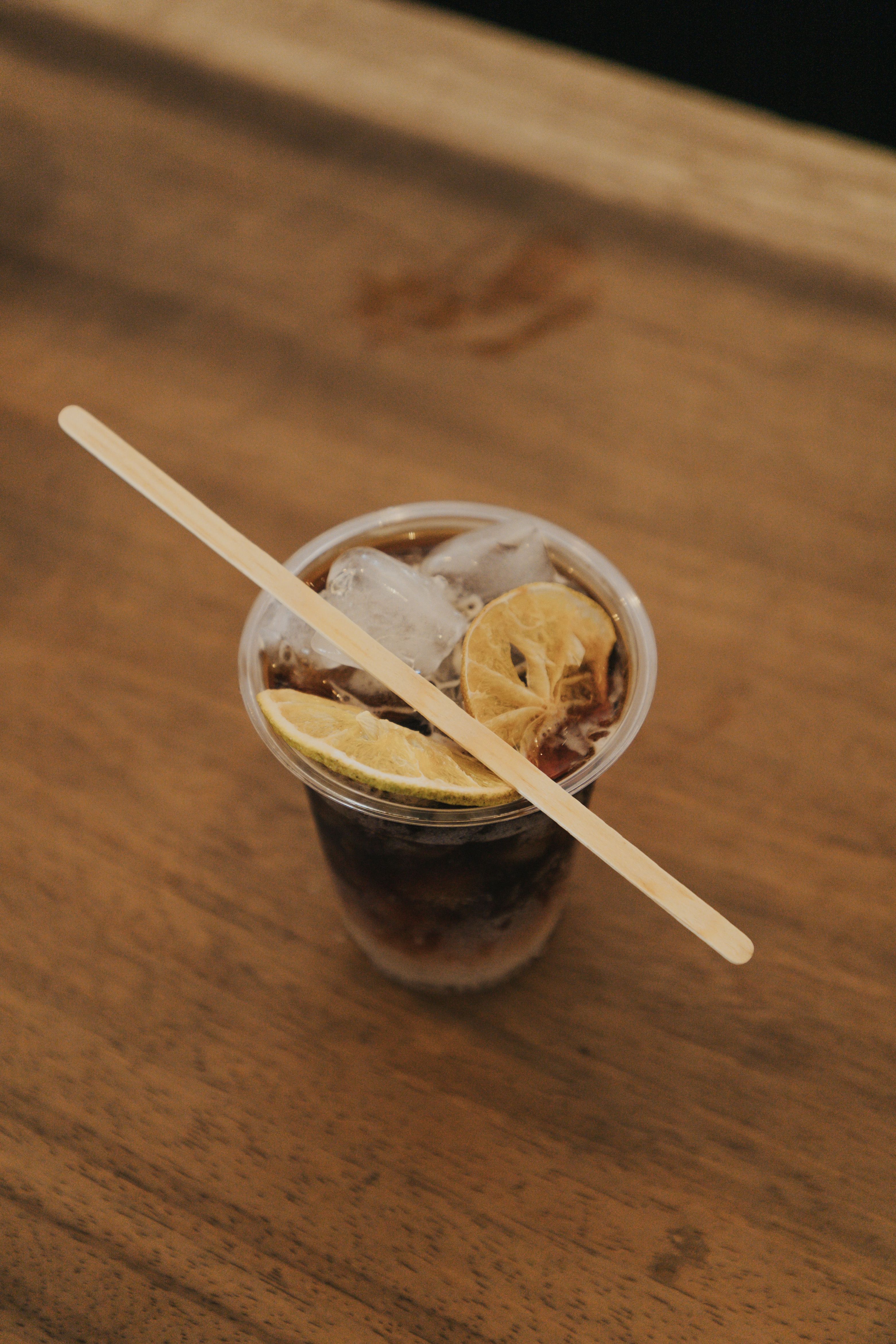 An Iced Coffee on a Clear Plastic Cup · Free Stock Photo