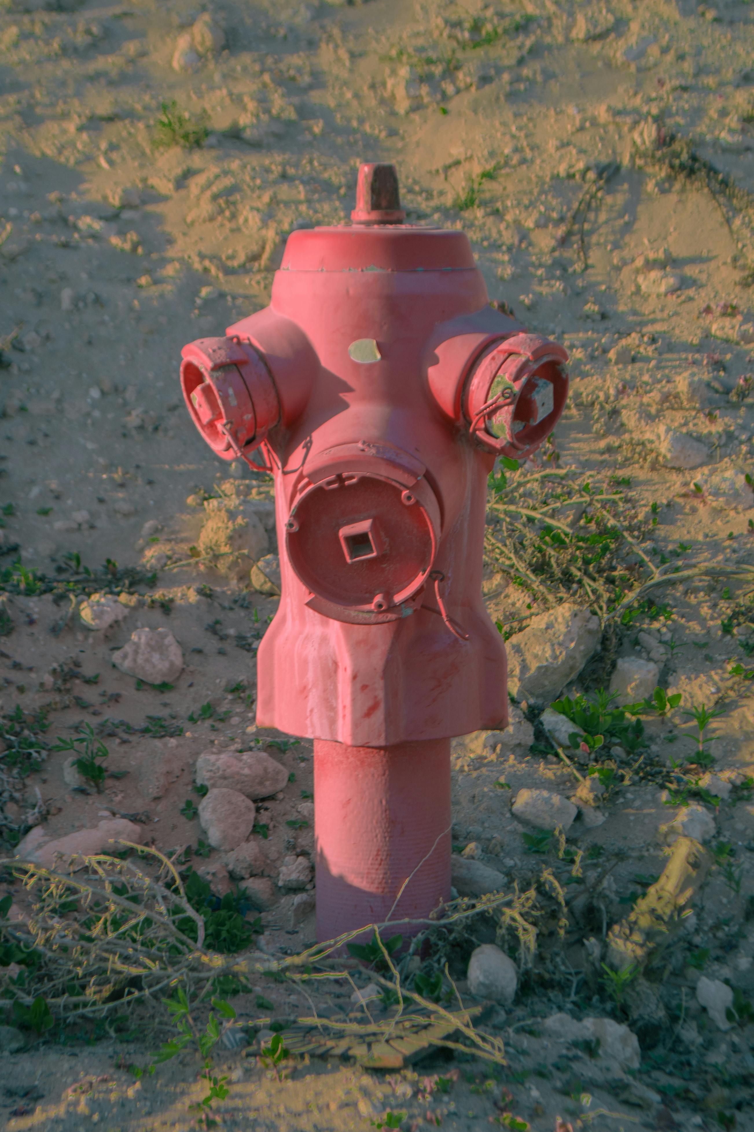 An Old Red Hydrant · Free Stock Photo