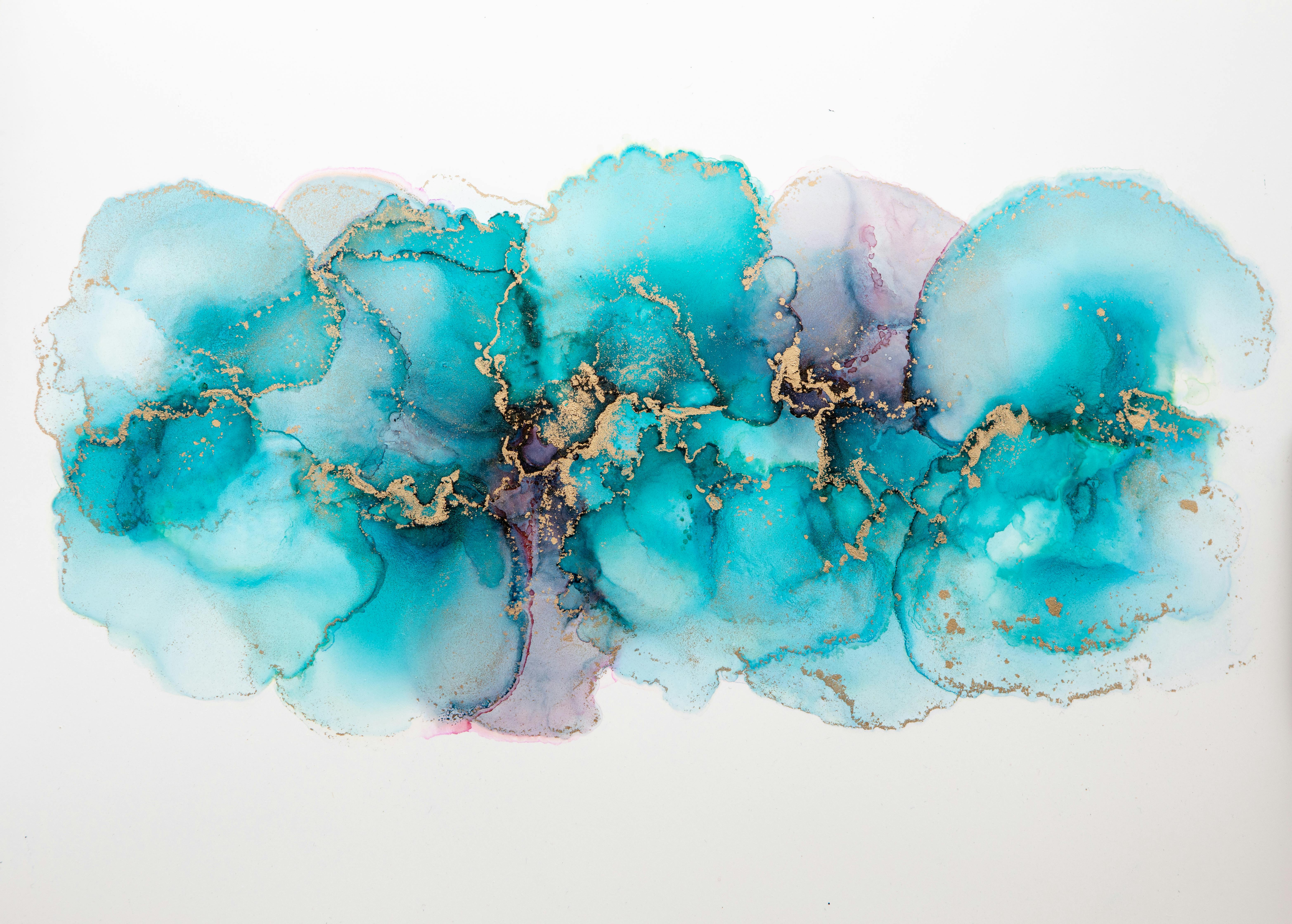 Abstract Art from Ink Stains · Free Stock Photo