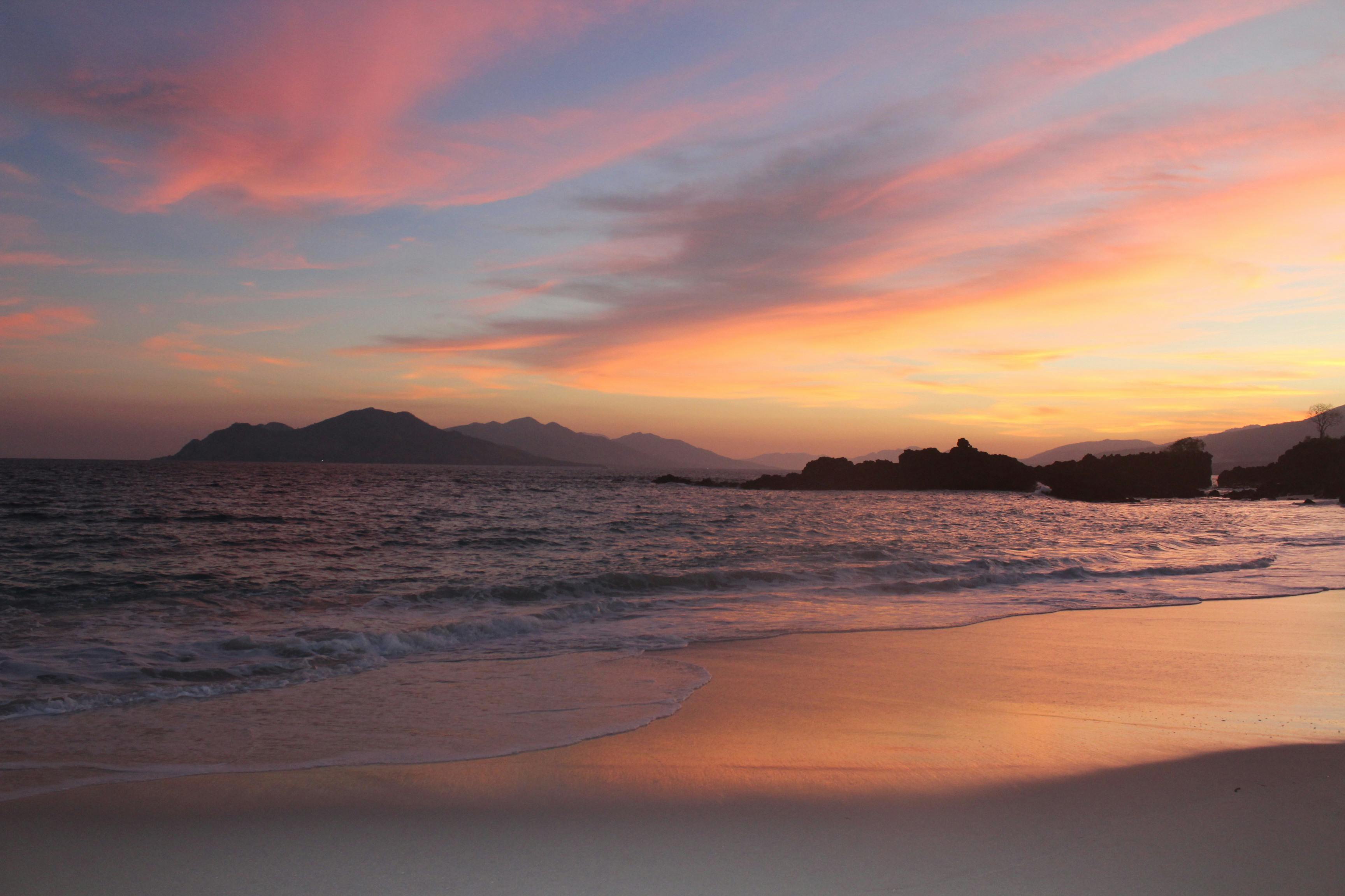 Photo of Ocean Waves Near Seashore during Sunset · Free Stock Photo