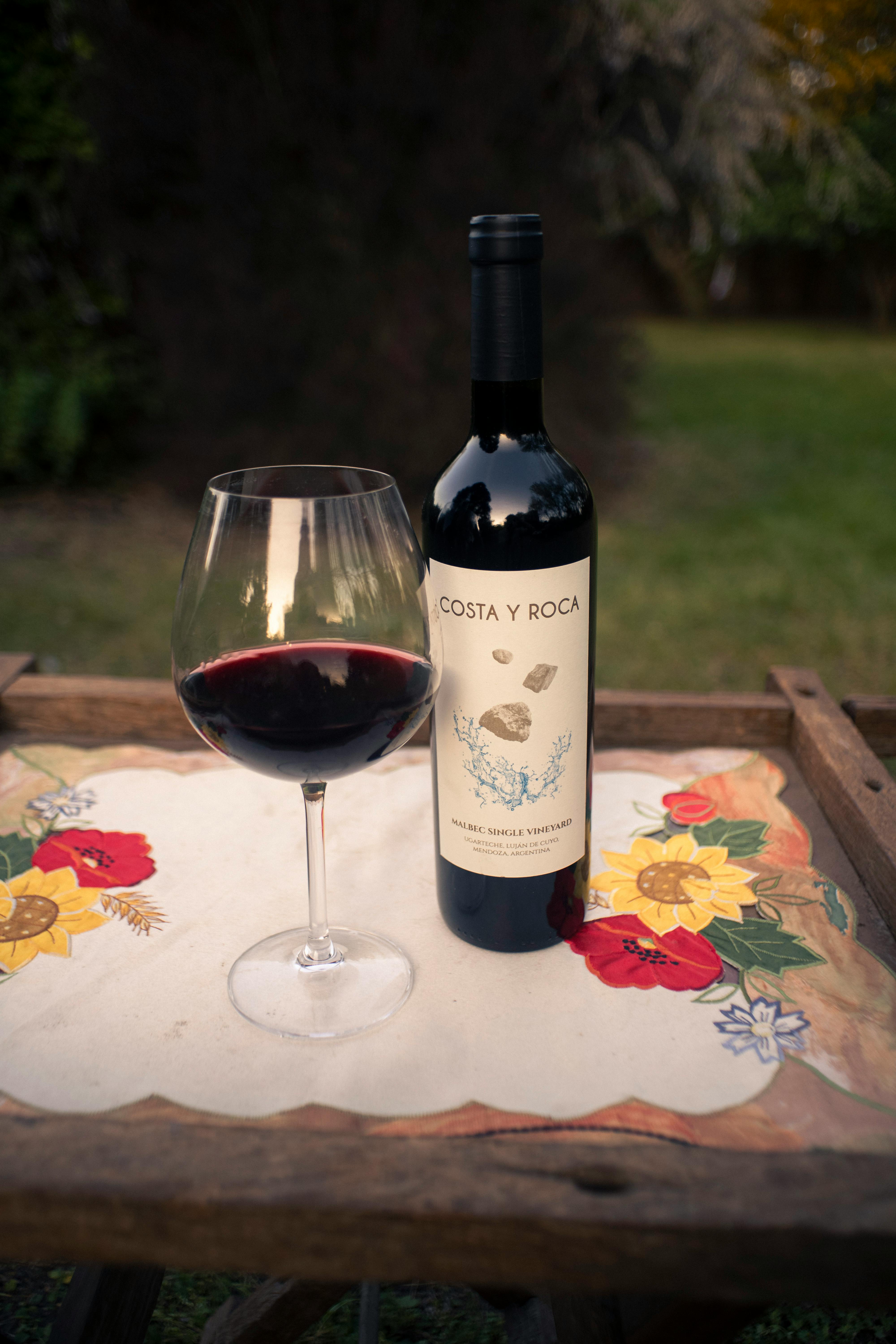 Bottle of Red Wine · Free Stock Photo