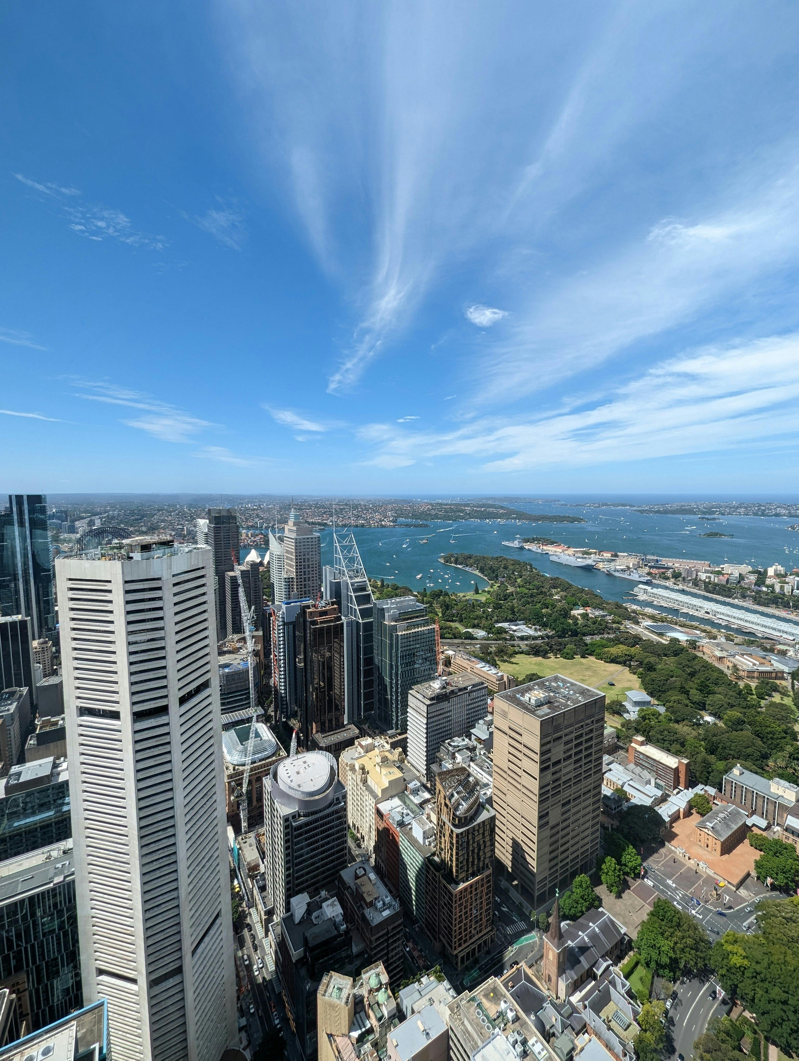 City Buildings Aerial Photography · Free Stock Photo