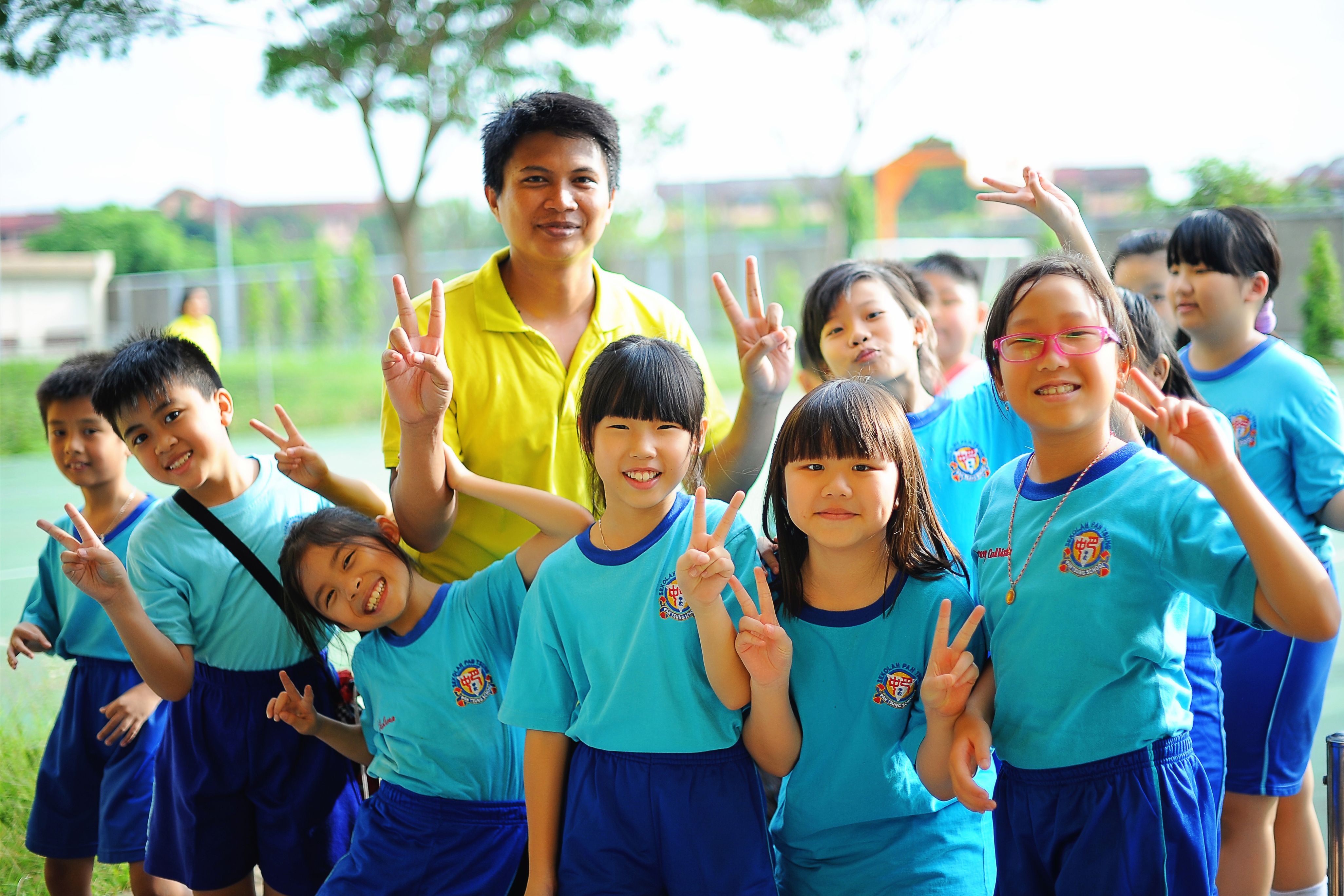 Children Reaching Up Hands · Free Stock Photo