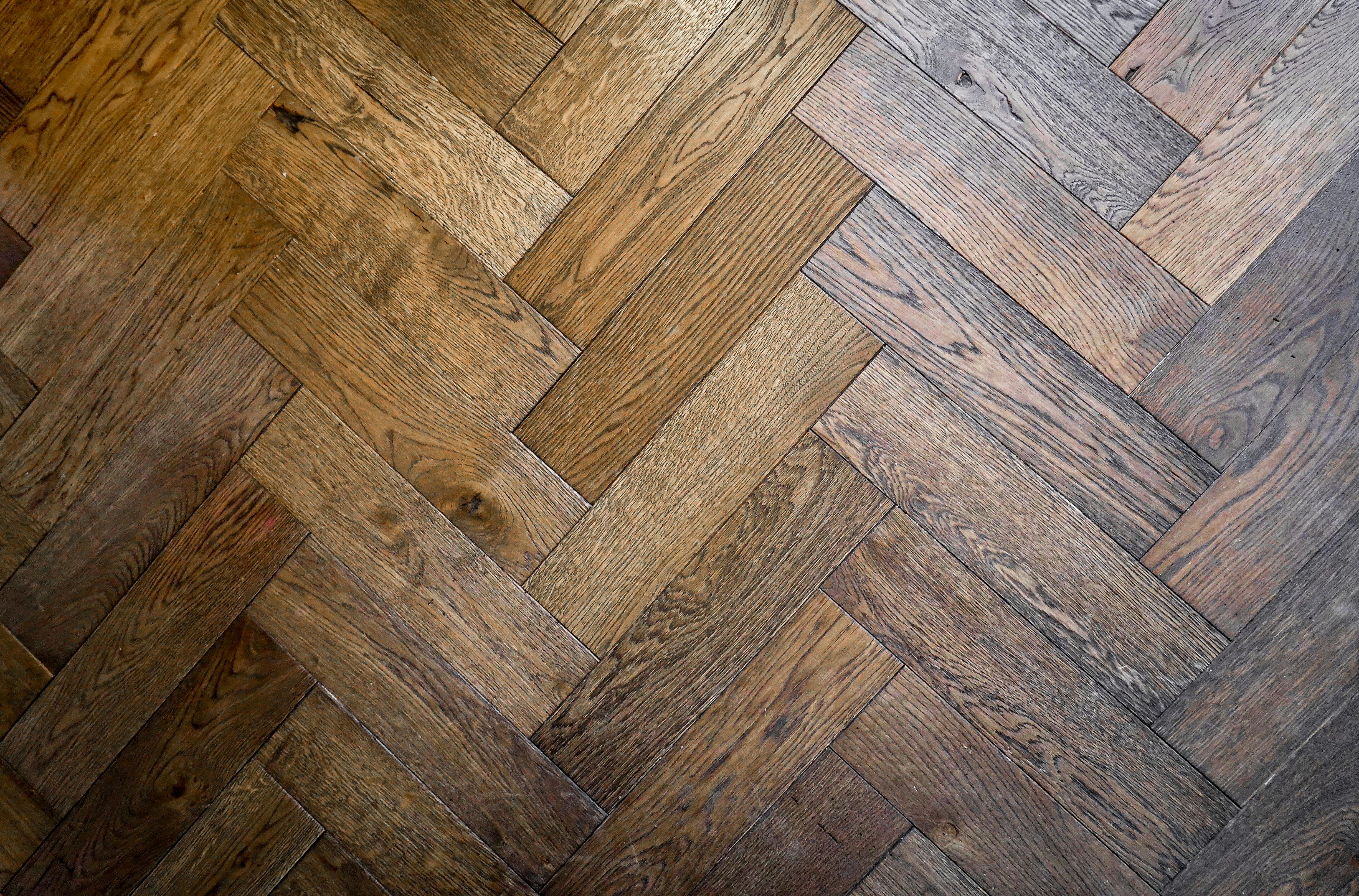 Pattern on a Hardwood Flooring · Free Stock Photo
