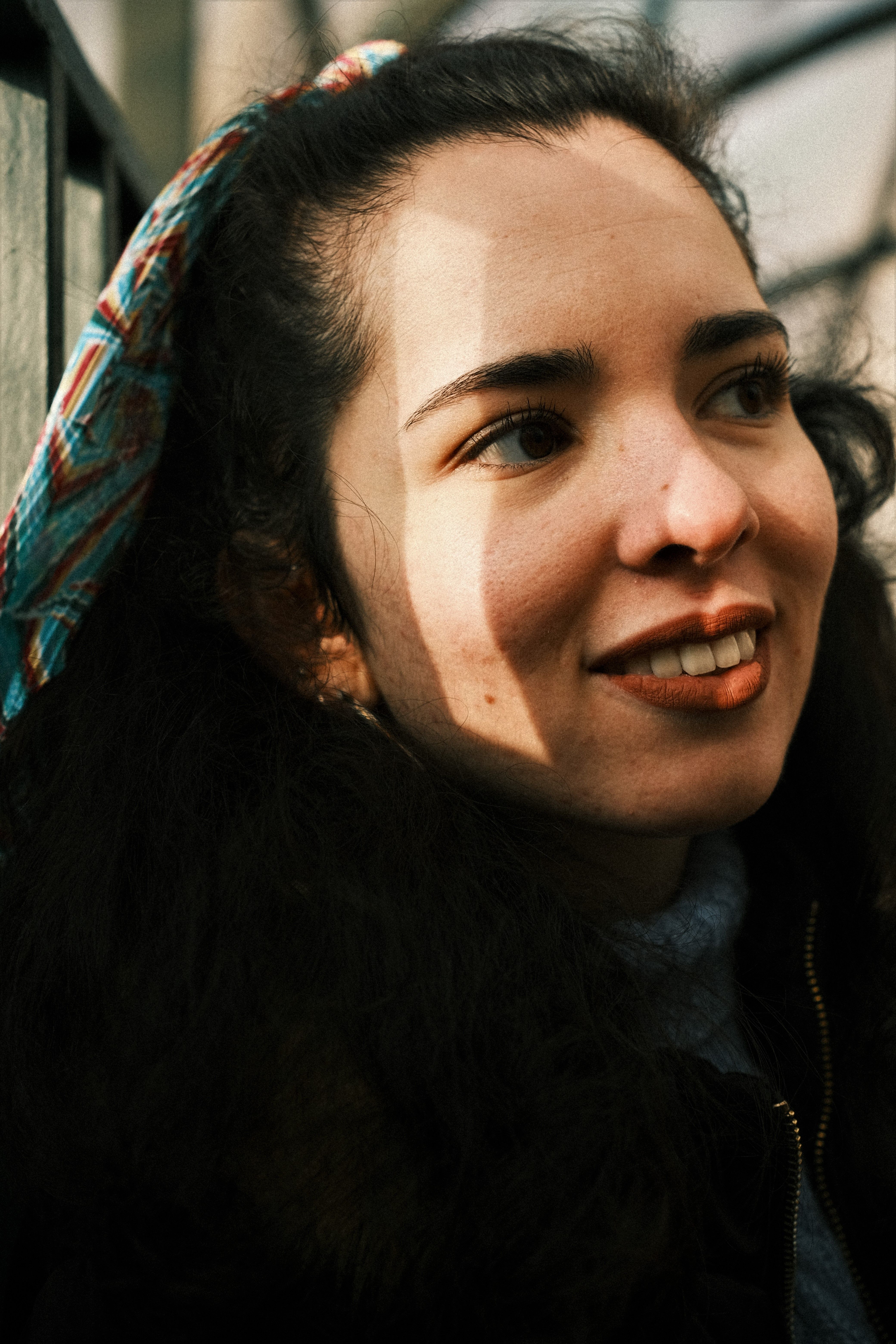 Portrait of a Woman Smiling · Free Stock Photo